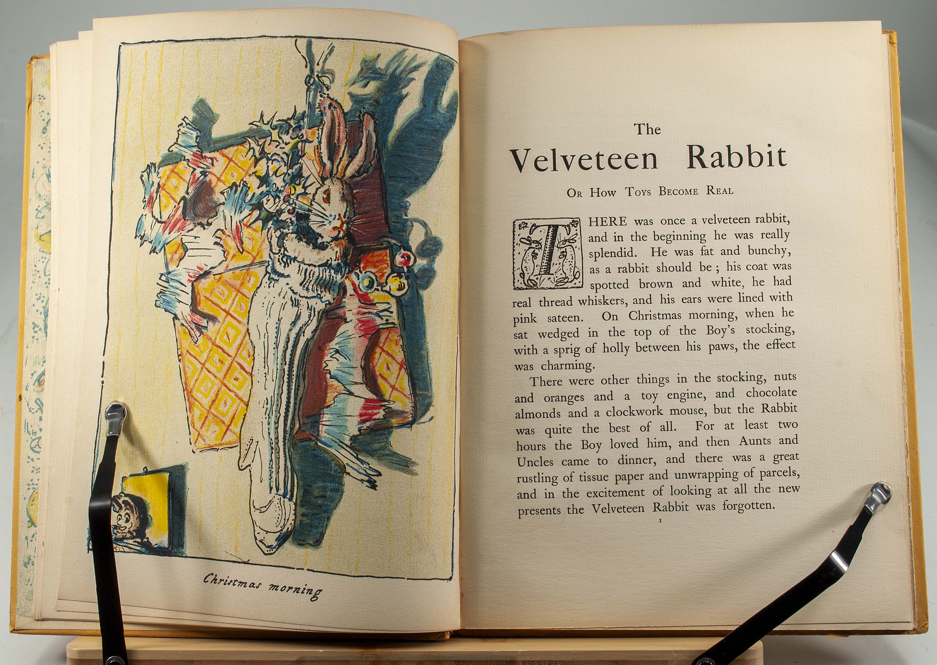 THE VELVETEEN RABBIT by Williams, Margery: Fine Hardcover (1922) 1st ...