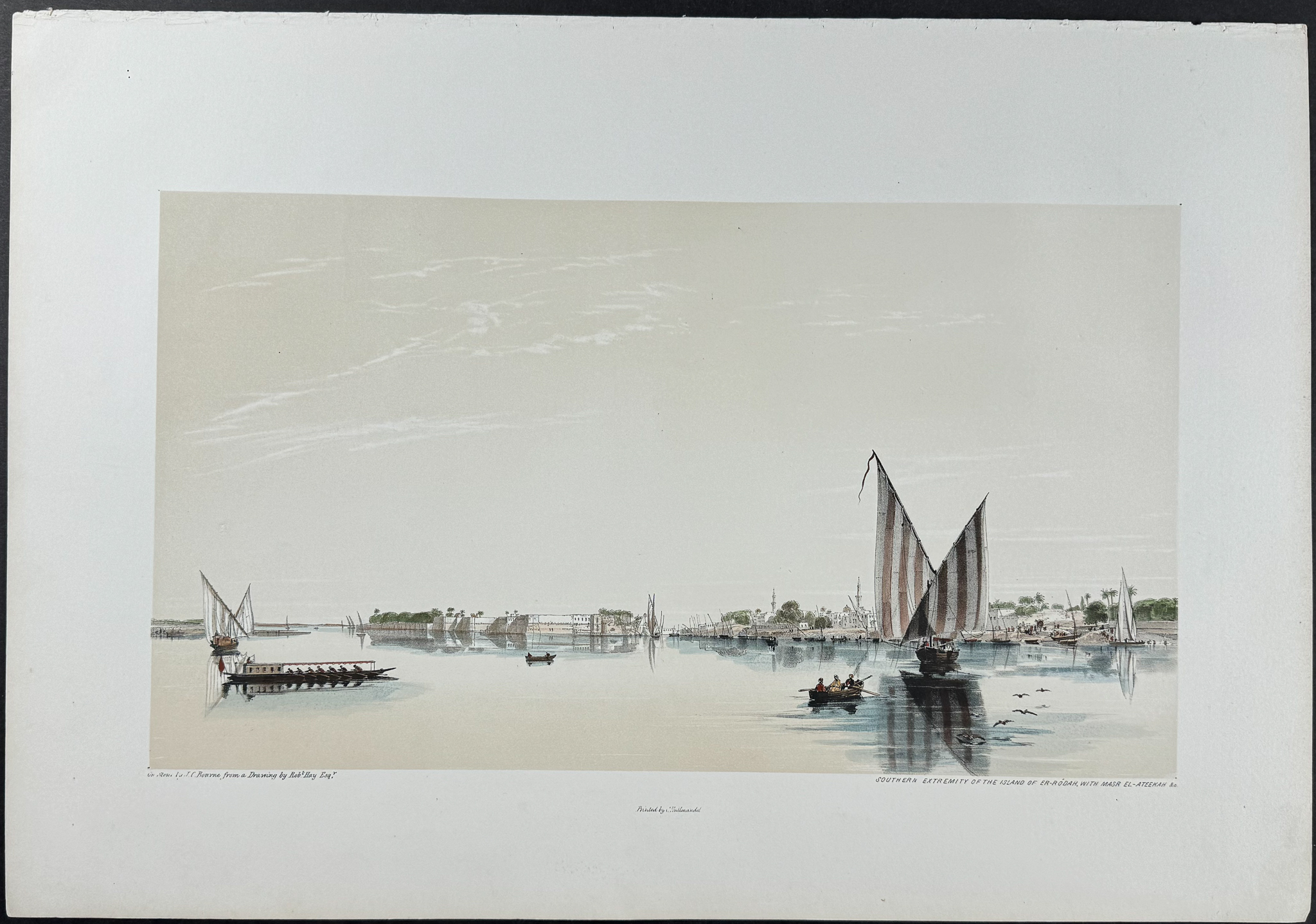 Southern Extremity of the Island of Er-Rodah, with Masr El-Ateekah &c ...