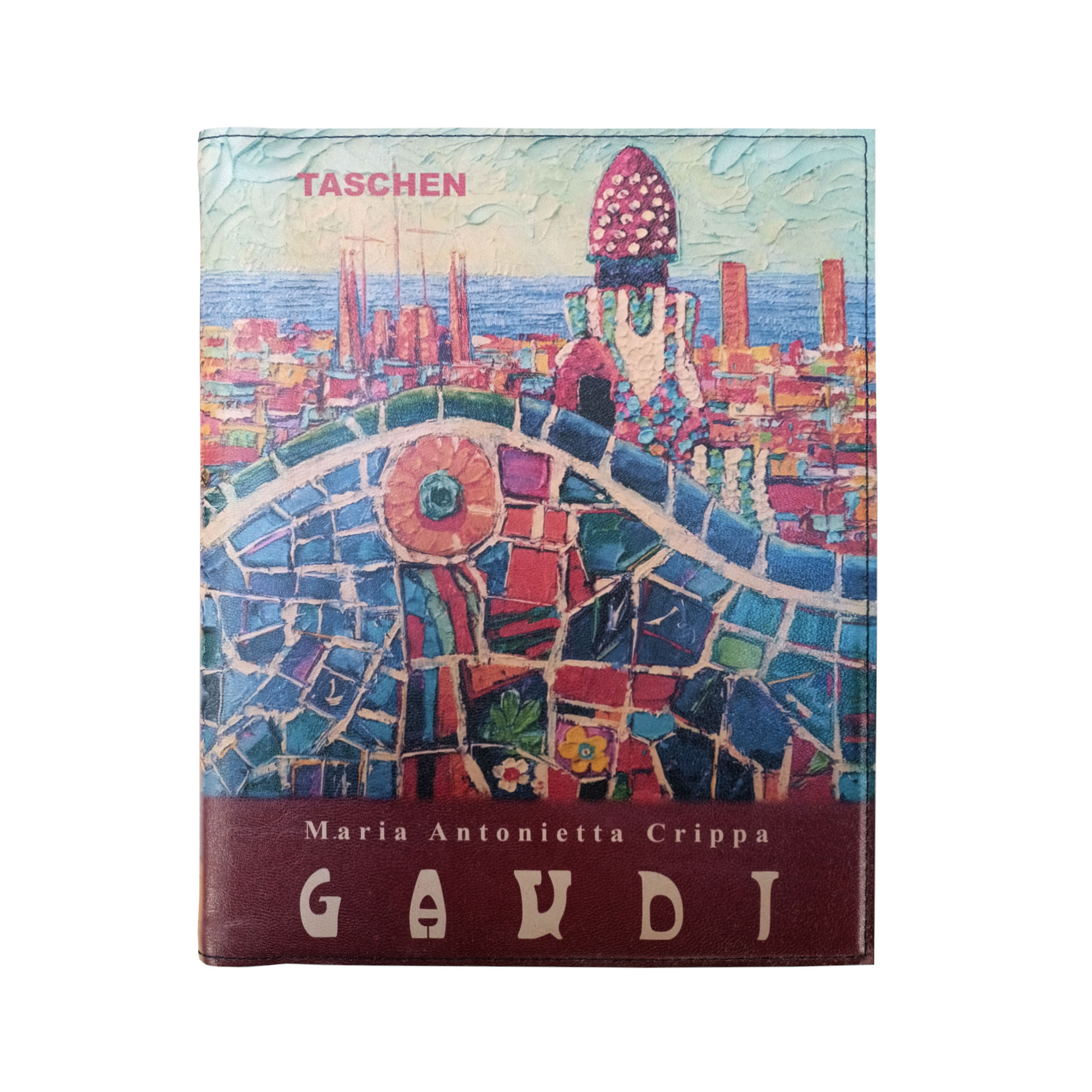 GAUDI Coffee Table Hardback Book With Leather Jacket, Personalized ...