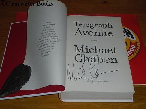 Telegraph Avenue. A novel. (SIGNED) by MICHAEL CHABON.: Near Fine ...