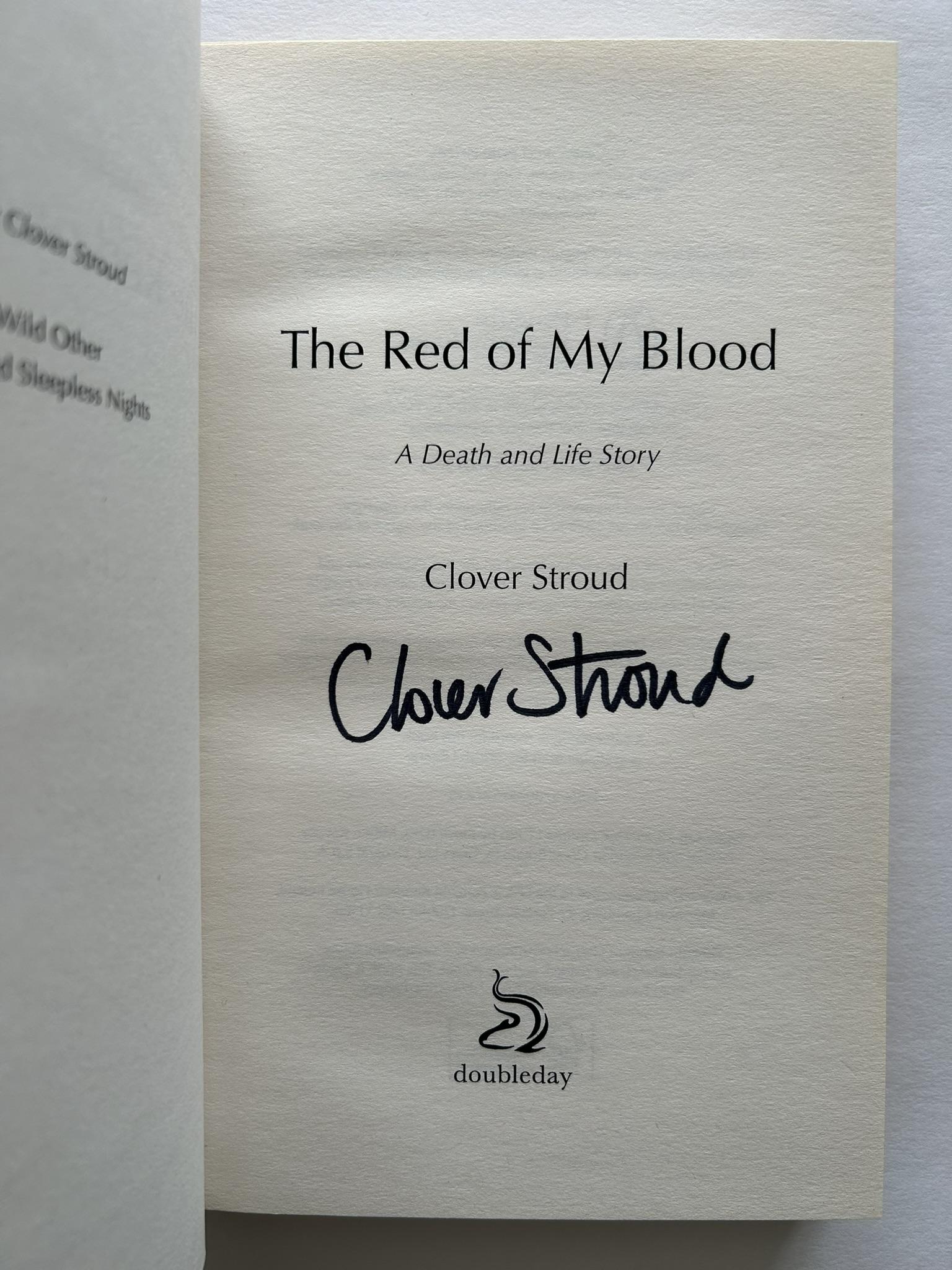 The Red of My Blood von Clover Stroud: Very Good Hardcover (2022) 1st ...