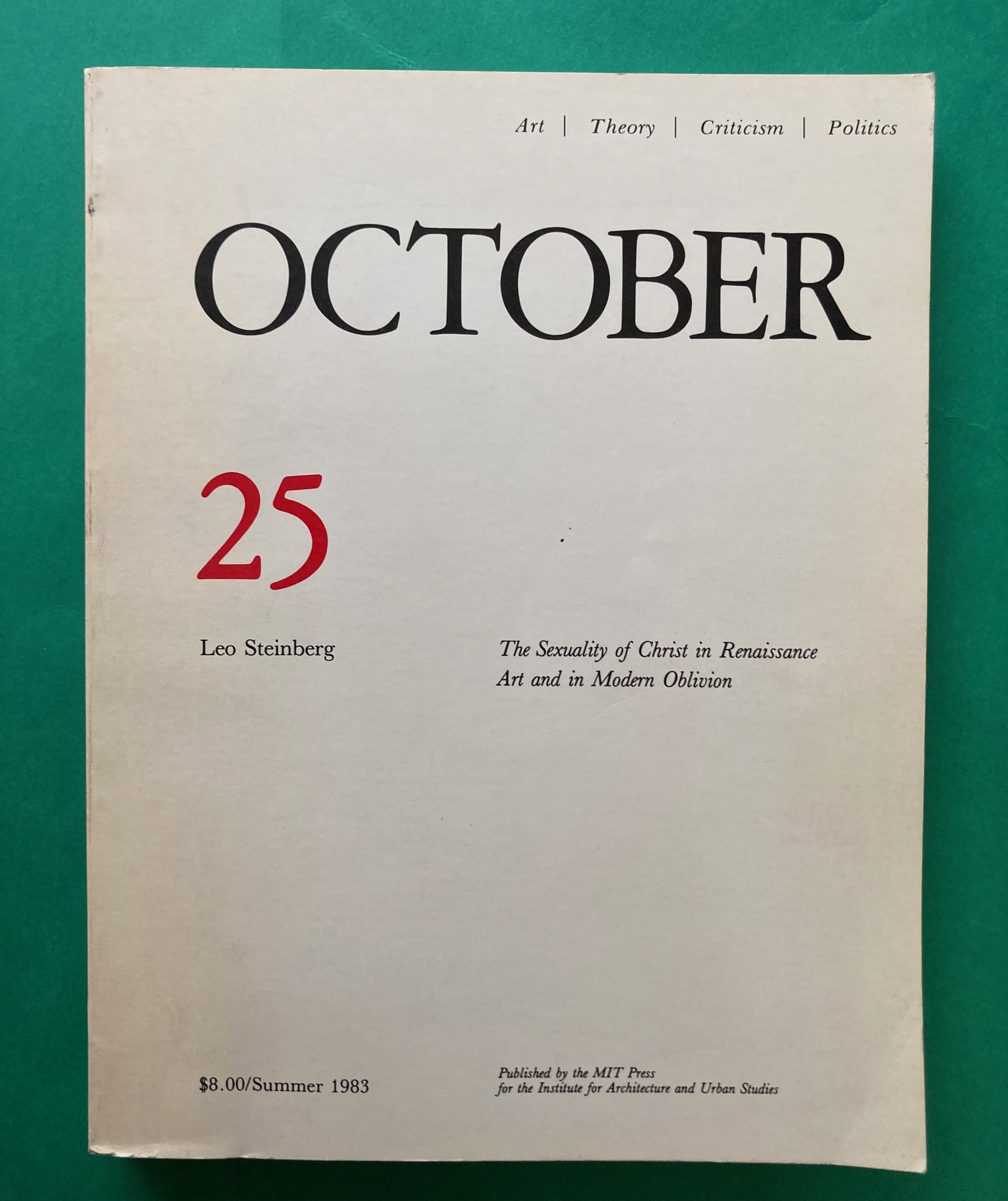 The Sexuality Of Christ In Renaissance Art And Modern Oblivion October
