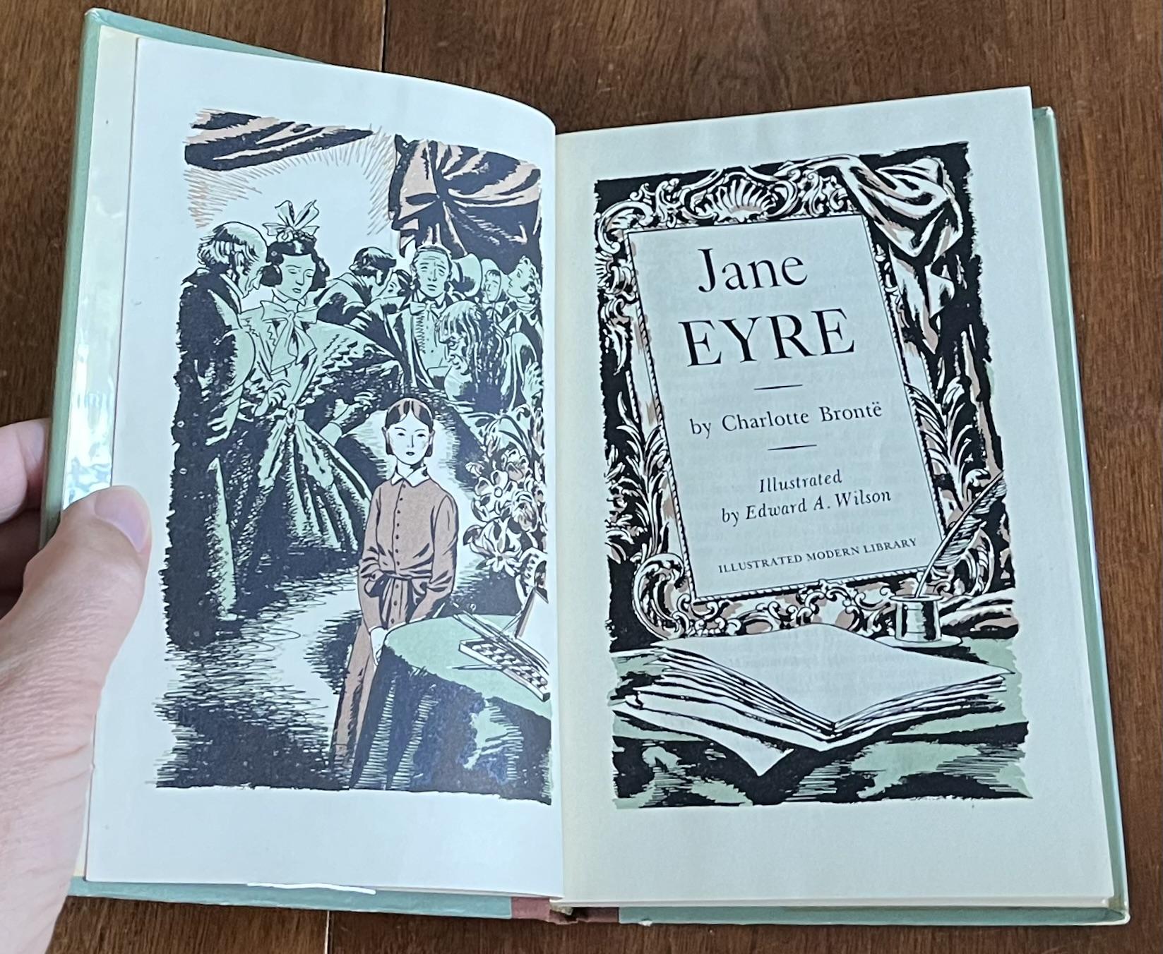 Jane Eyre **RARE ILLUSTRATED MODERN LIBRARY IN FINE CONDITION!** by ...