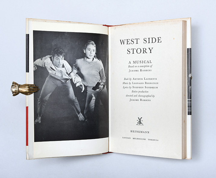 West Side Story. A Musical. Based on a Conception of Jerome Robbins ...