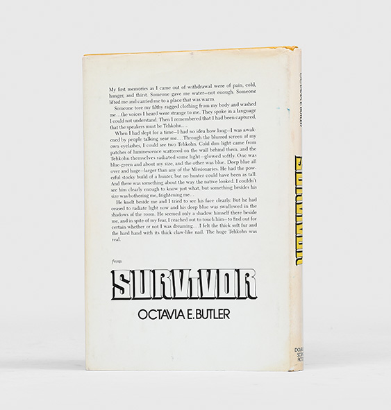 Survivor. by BUTLER, Octavia E. | Peter Harrington. ABA/ ILAB.