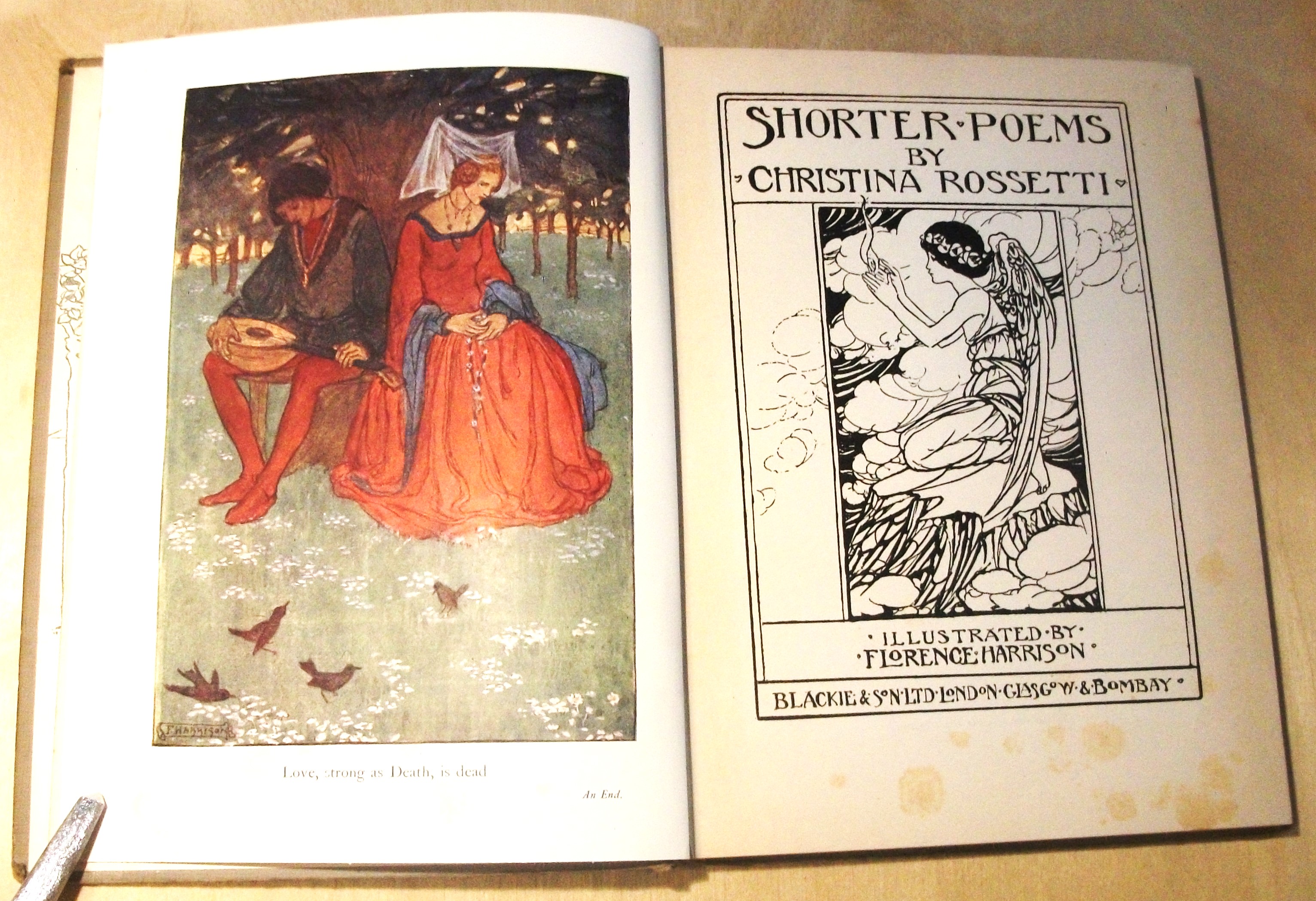 Shorter poems by Christina Rossetti / illustrated by Florence Harrison ...
