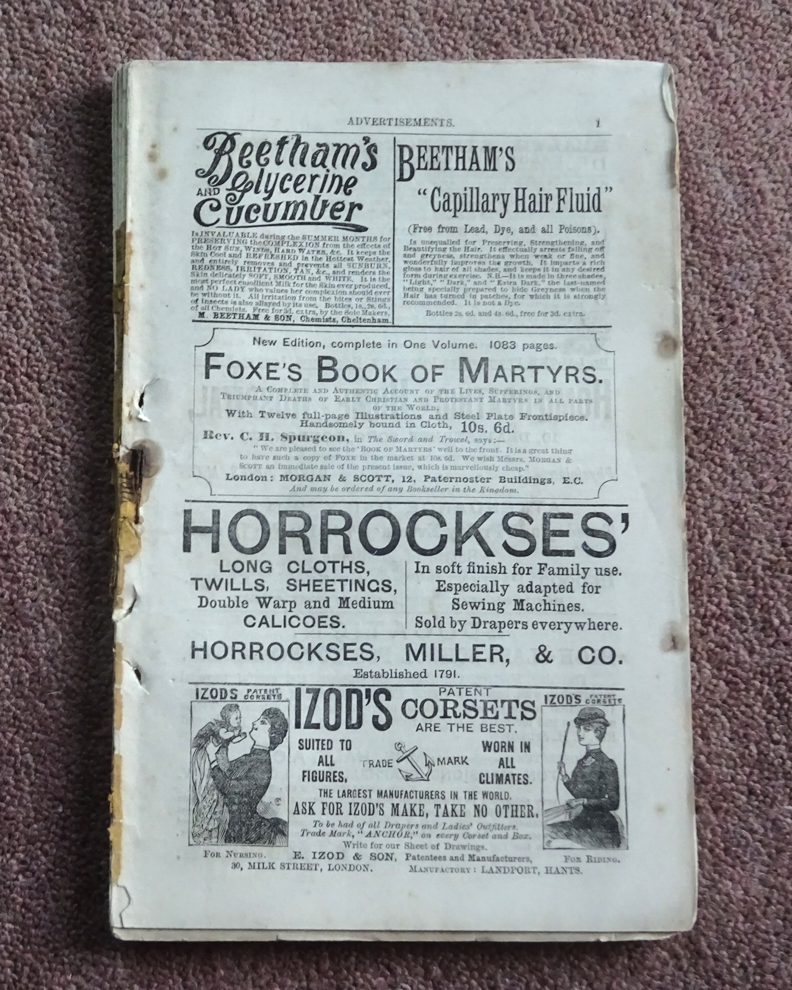 Sword and The Trowel, July 1886, magazine. includes The Colporteurs in ...