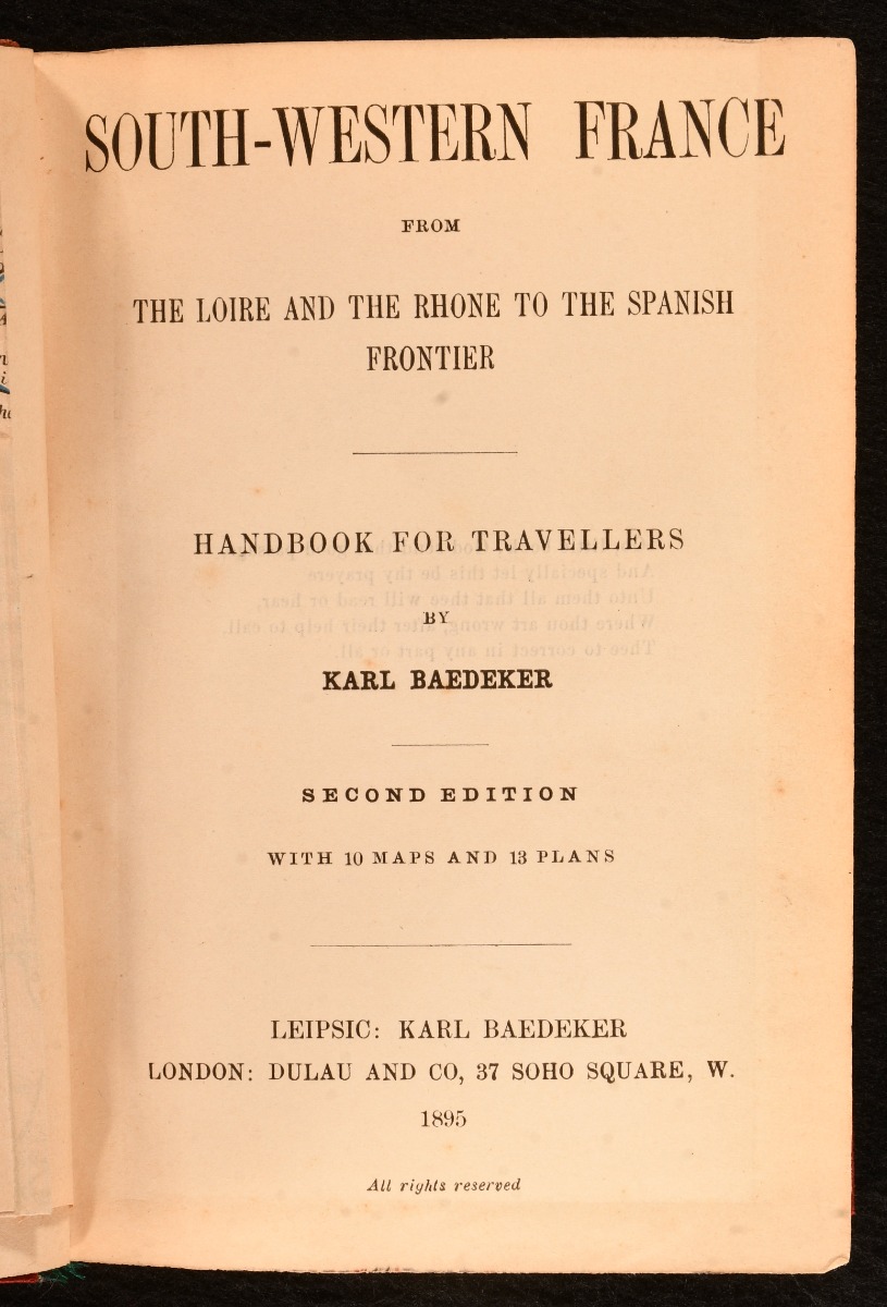 South-Western France from the Loire and the Rhone to the Spanish ...