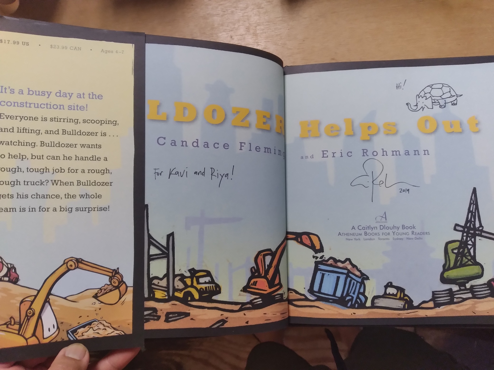 Bulldozer Helps Out by Candace Fleming and Eric Rohmann: Very Good ...