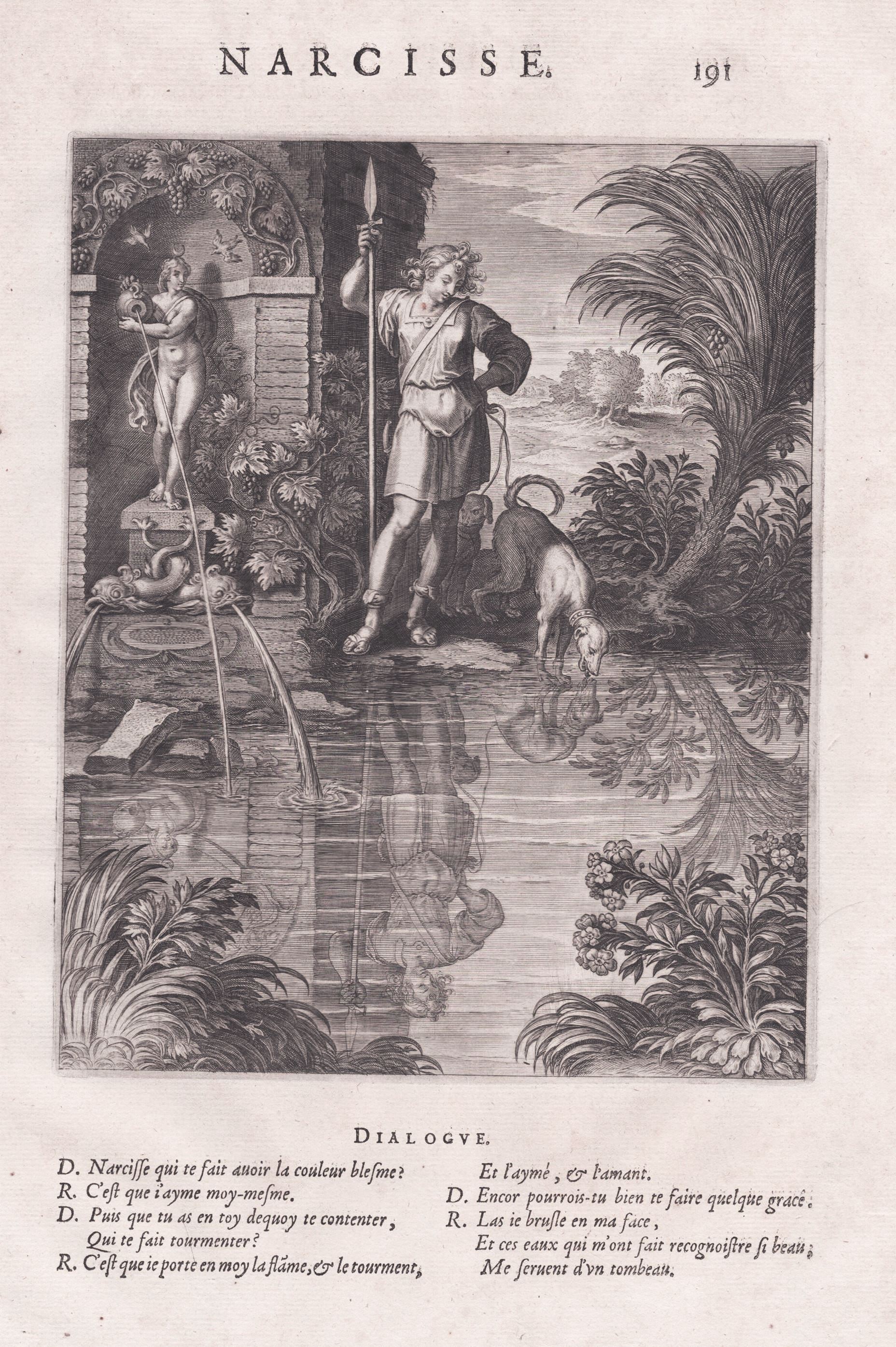 "Narcisse"- Narcissus Narziss / Greek Mythology Mythologie von Lucius ...