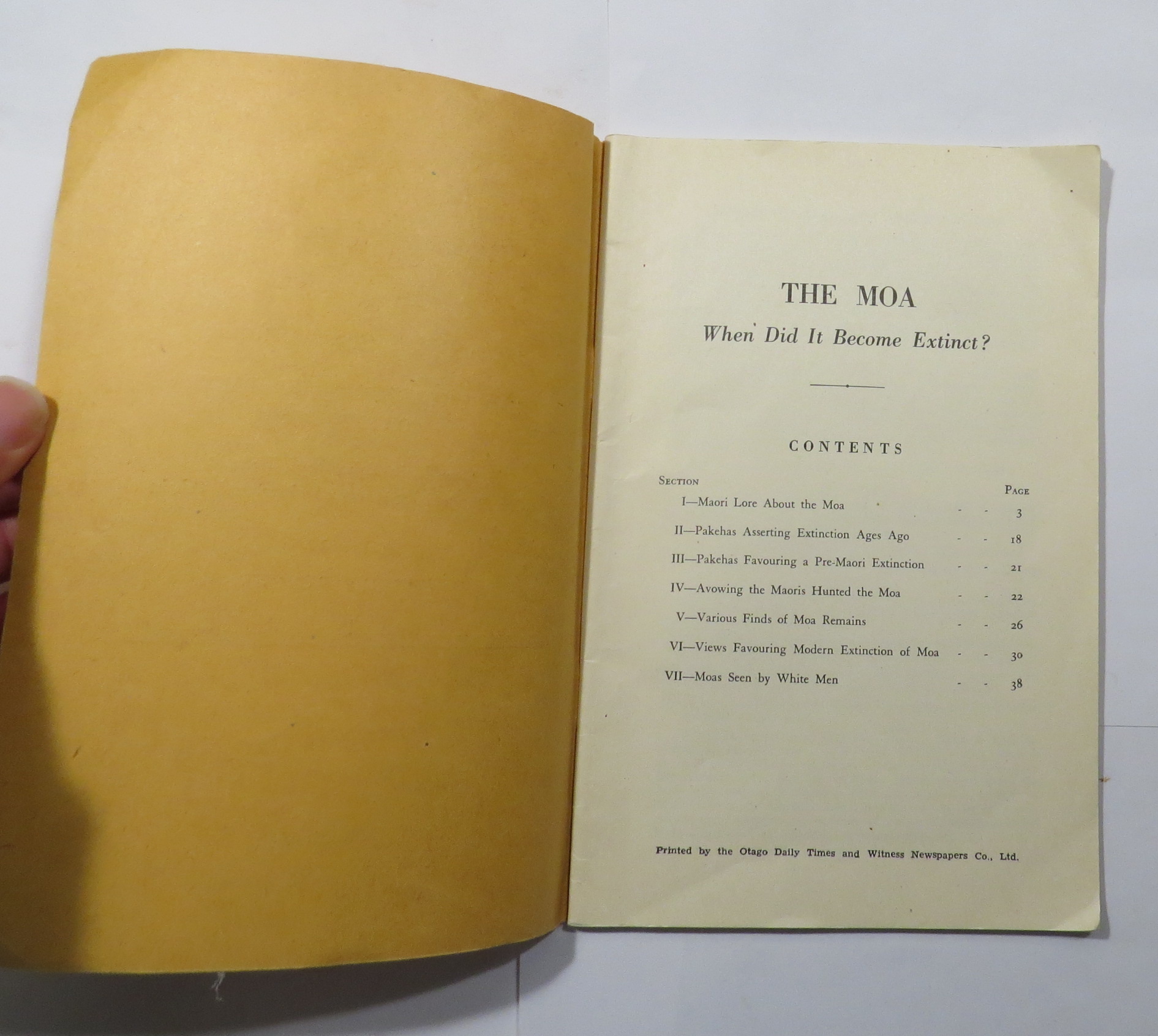 The Moa : When Did It Become Extinct? Maori Traditions and Pakeha ...