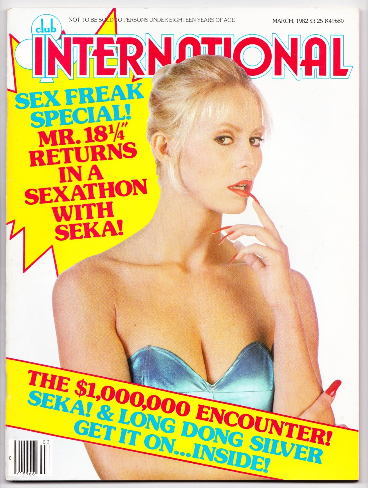 [Men's Magazine] Club International Vol.6 #3 March 1982: (1982) Magazine / Periodical | BooksRUS