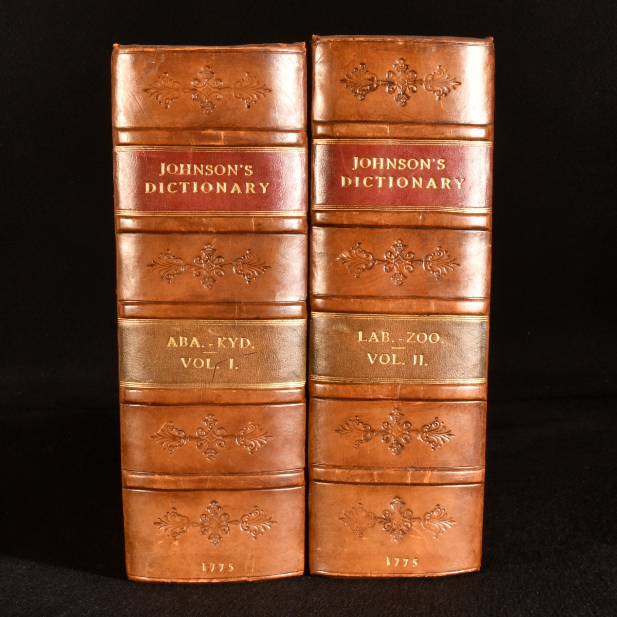 A Dictionary of the English Language by Samuel Johnson: Very Good ...