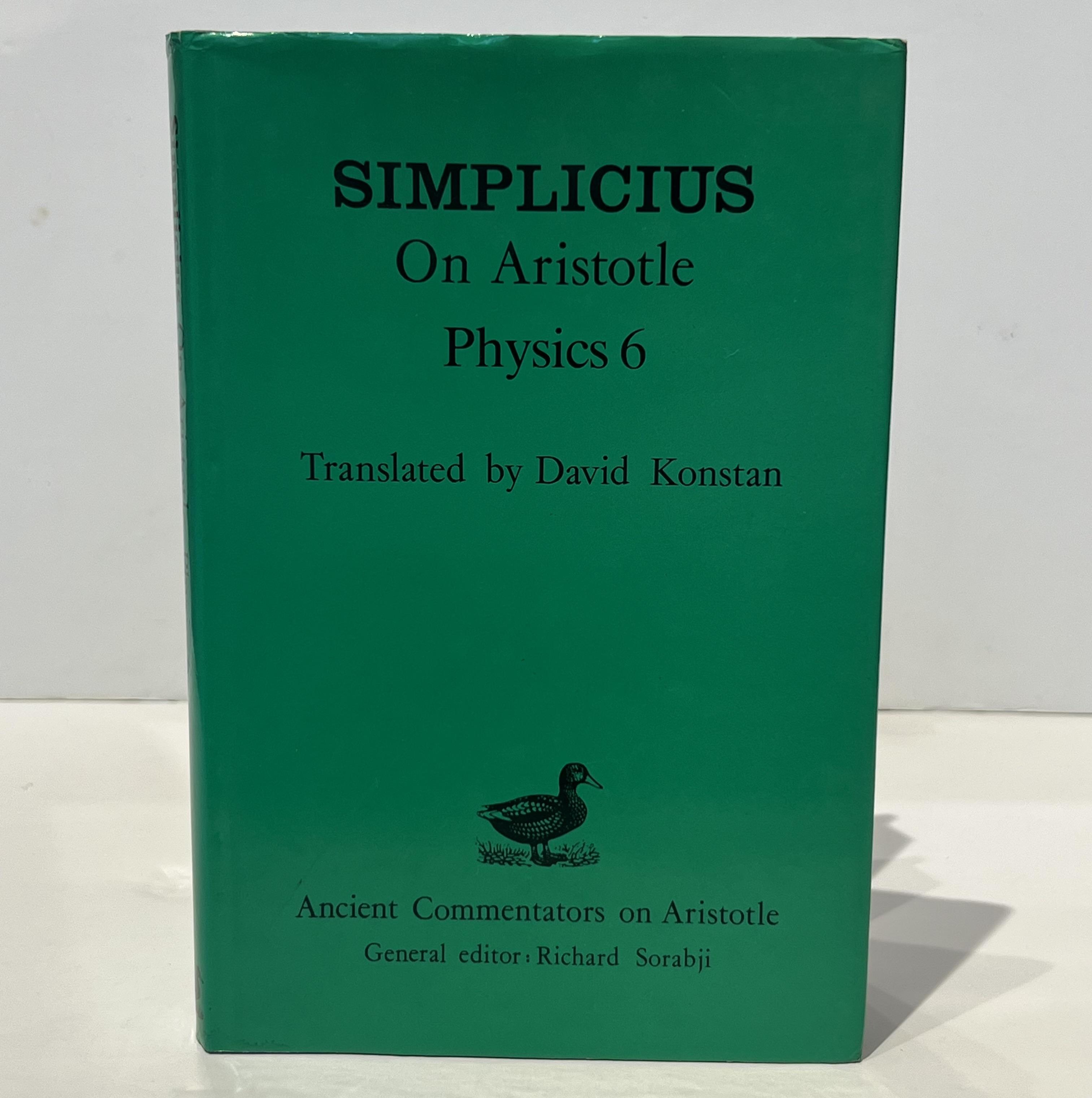 Simplicius: On Aristotle Physics 6: Bk. 6 (Ancient Commentators on ...