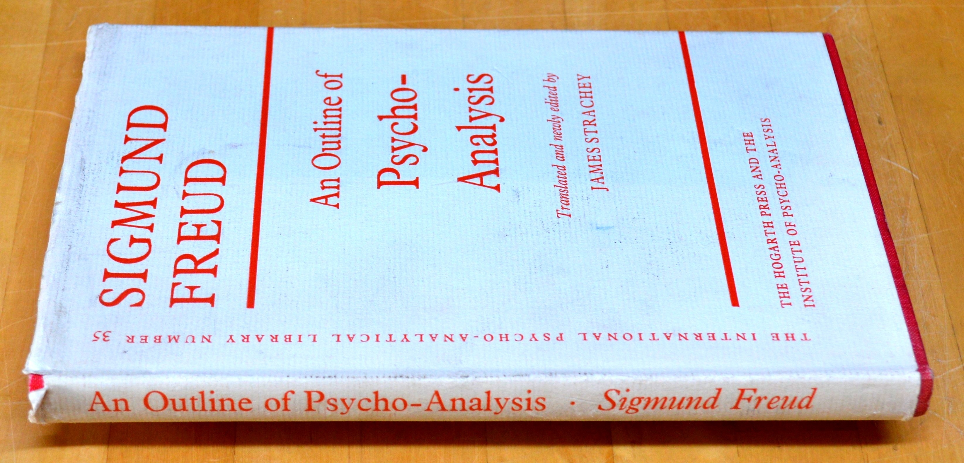 SIGMUND FREUD AN OUTLINE OF PSYCHO-ANALYSIS von James Strachey: Very ...