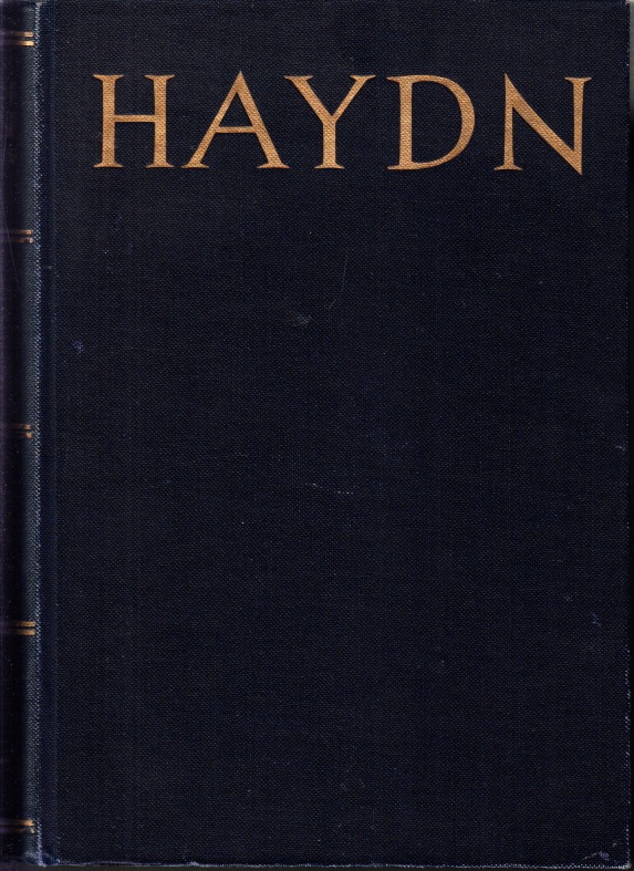 Joseph Haydn. Thematisch-bibliographisches Werkverzeichnis. 1 ...