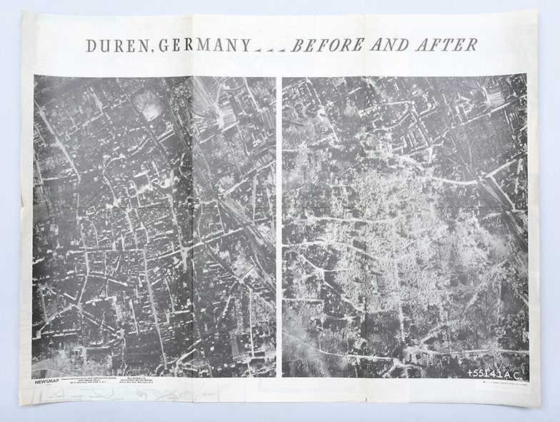 Duren, Germany - Before and After. von WORLD WAR II. | Peter Harrington ...