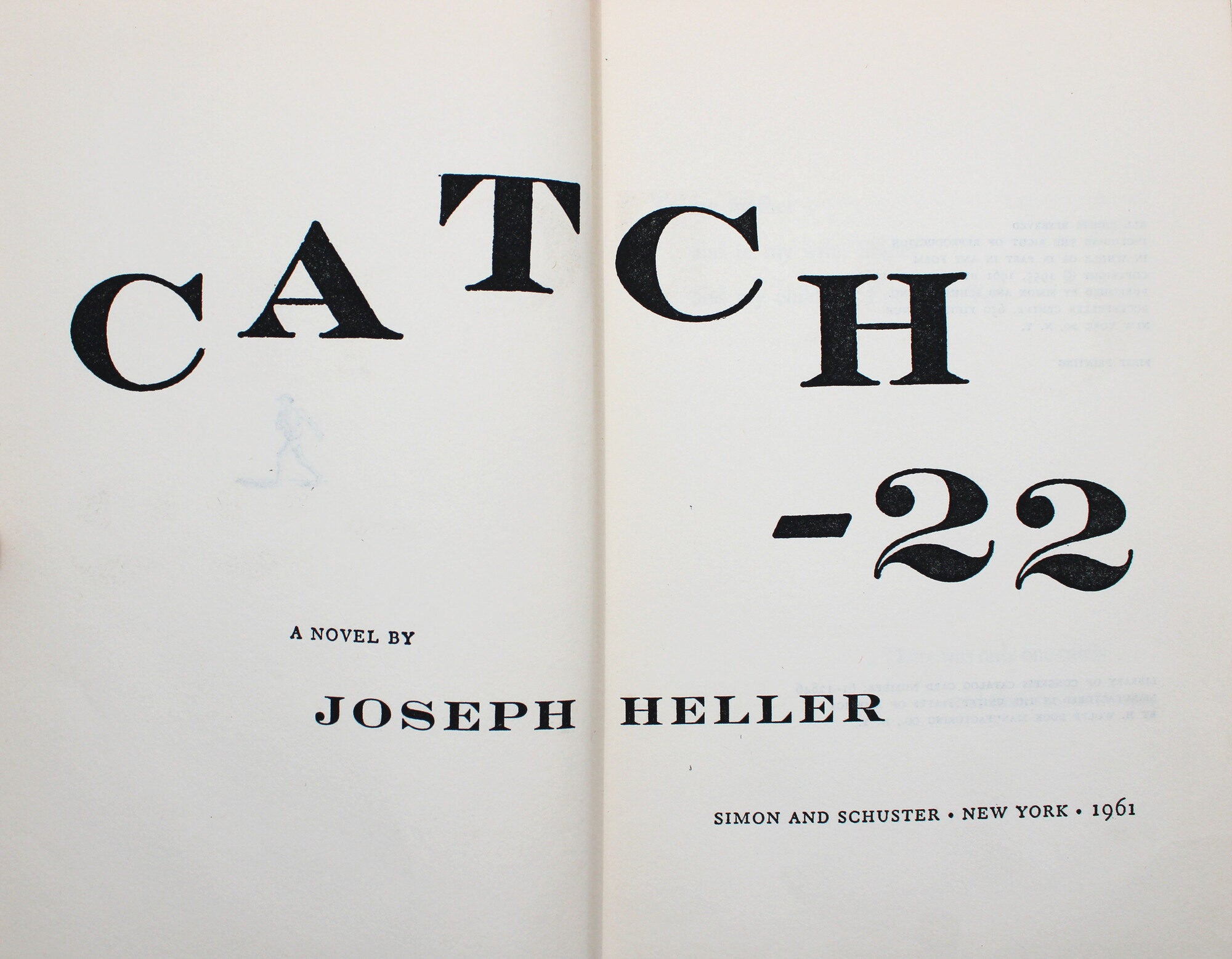 Catch-22. A Novel von Heller, Joseph: 443 pp. 8vo (1961) | James ...