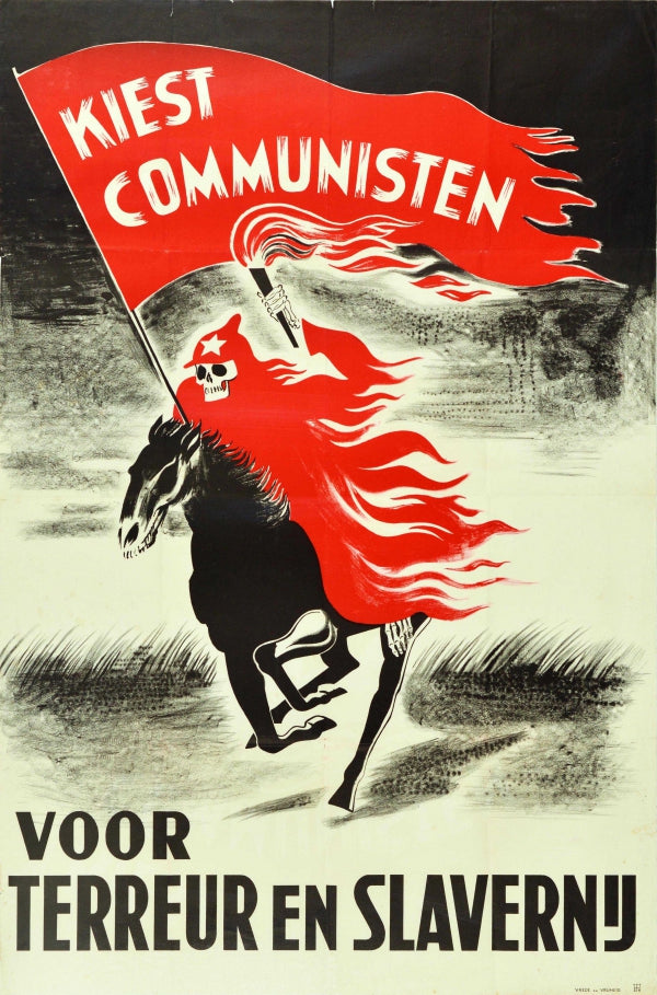 Choose Communists For Terror And Slavery: (1950) Art / Print / Poster ...