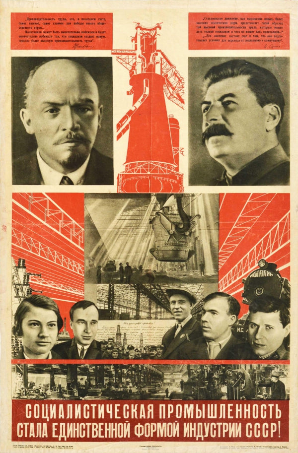 Stalin Propaganda Posters