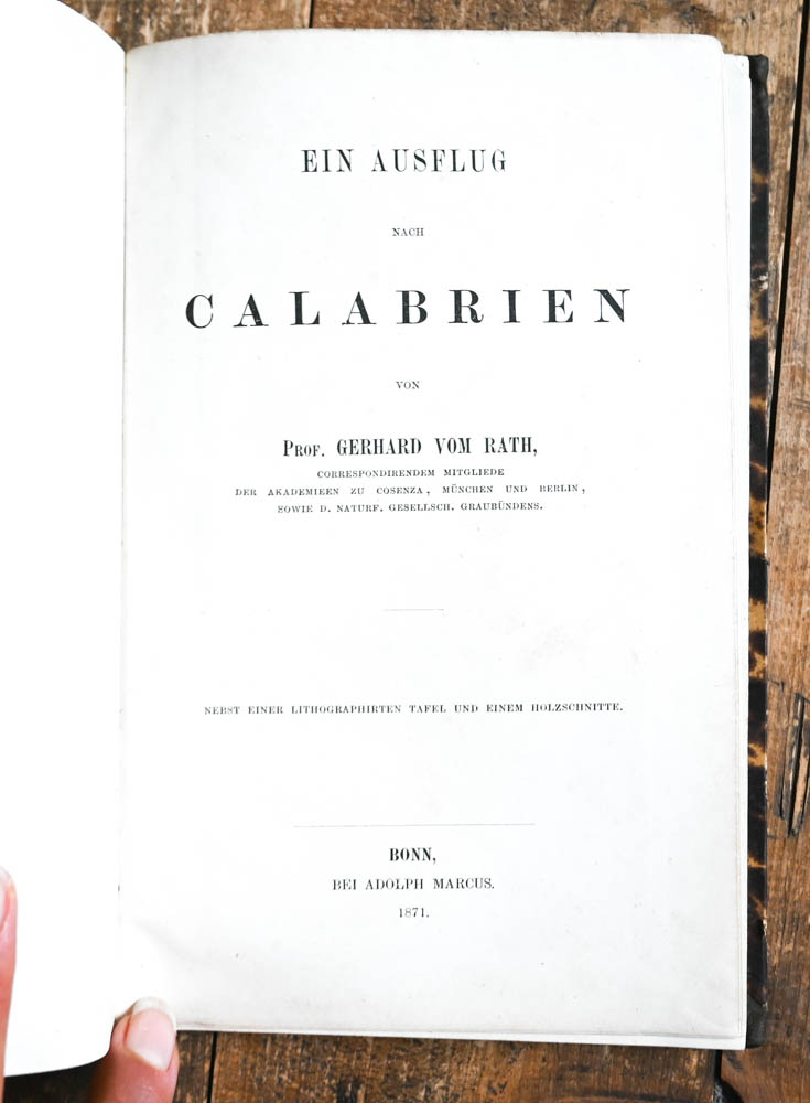 Ein Ausflug nach Calabrien. von Kalabrien, Sizilien, Geologie, Reise ...