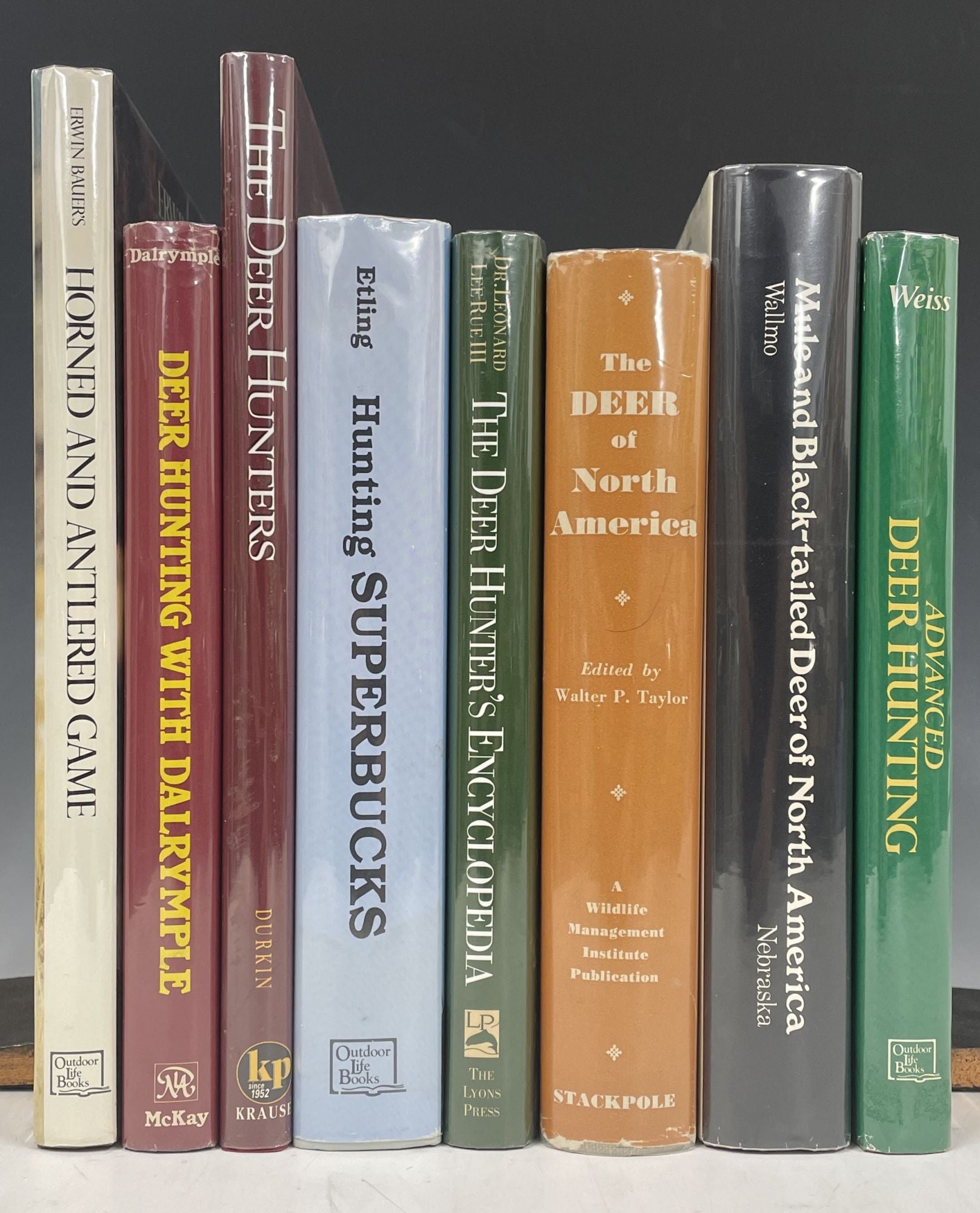 [Deer Hunting] Group of 8 First or Early Editions on Deer Hunting by ...