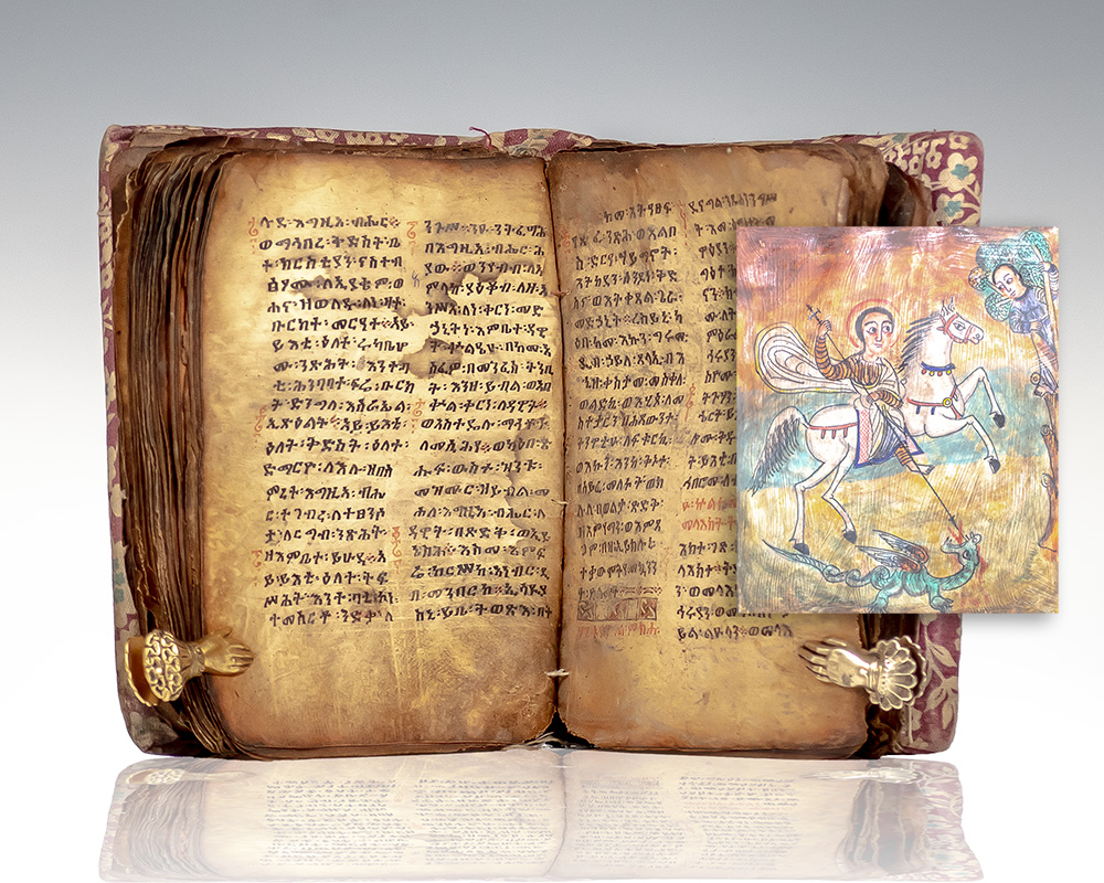 Ethiopian Coptic Geâ ez Bible.: Signed by Author(s) | Raptis Rare Books