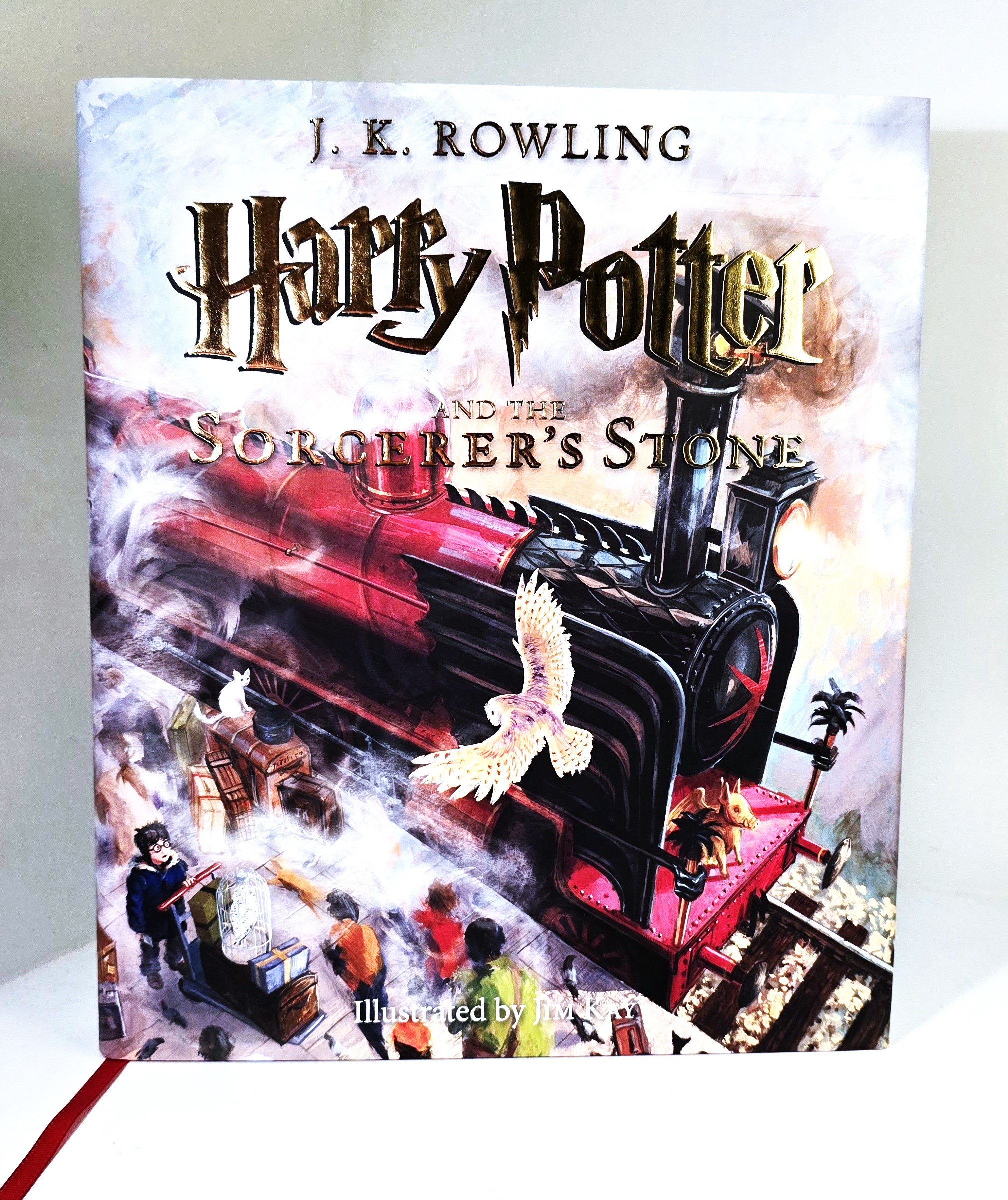 Harry Potter and the Sorcerer's Stone: The Illustrated Edition {Signed ...