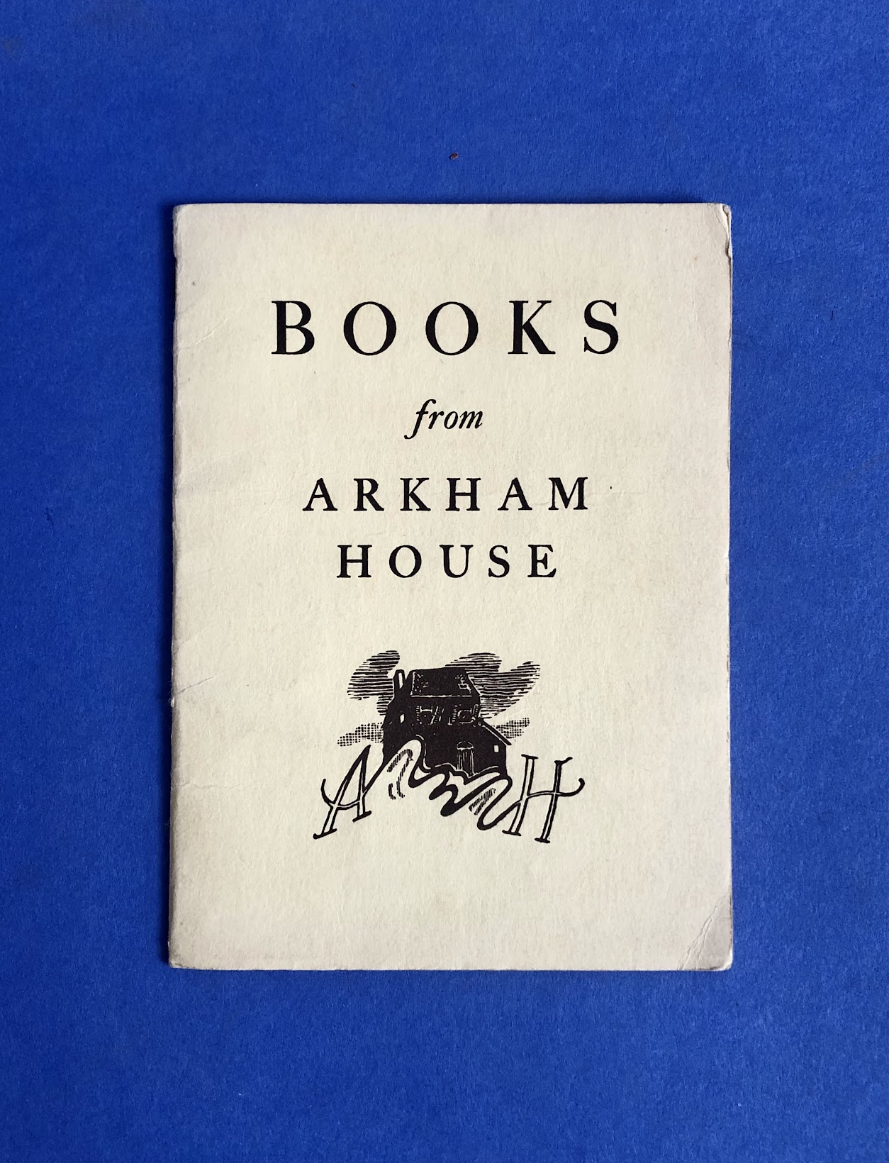 Books from Arkham House: (1944) Manuscript / Paper Collectible | Small ...
