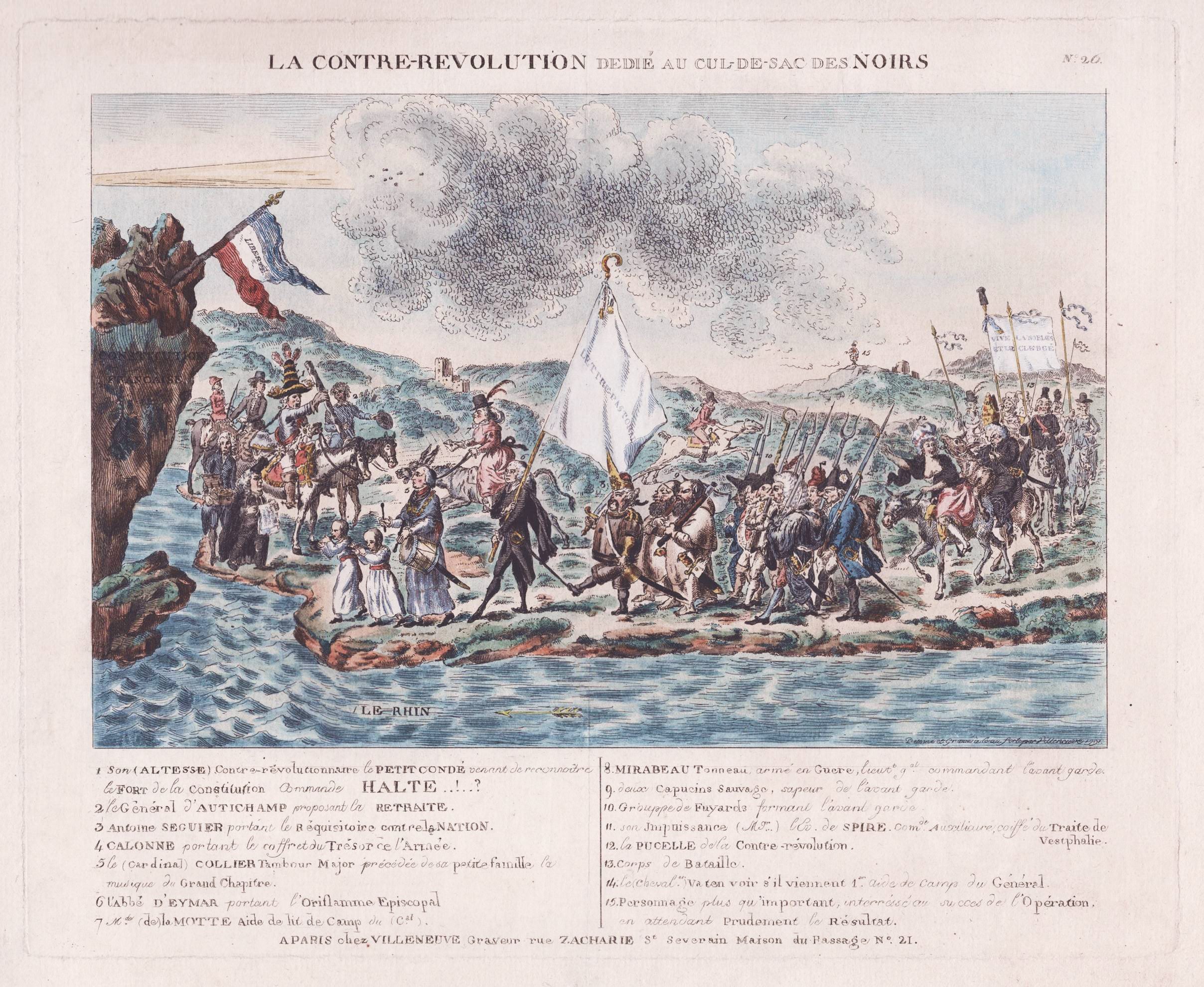 "La Contre-Revolution dedie au cul-de-sac des noirs" - French ...