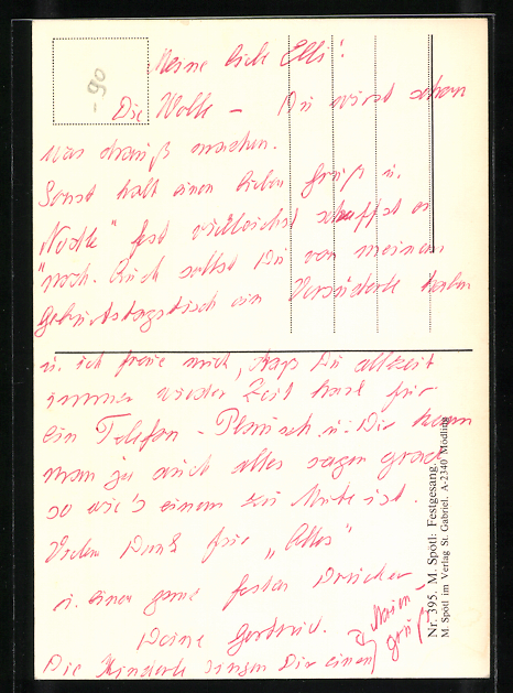 Künstler-Ansichtskarte Maria Spötl: Festgesang, Singende Kinder ...