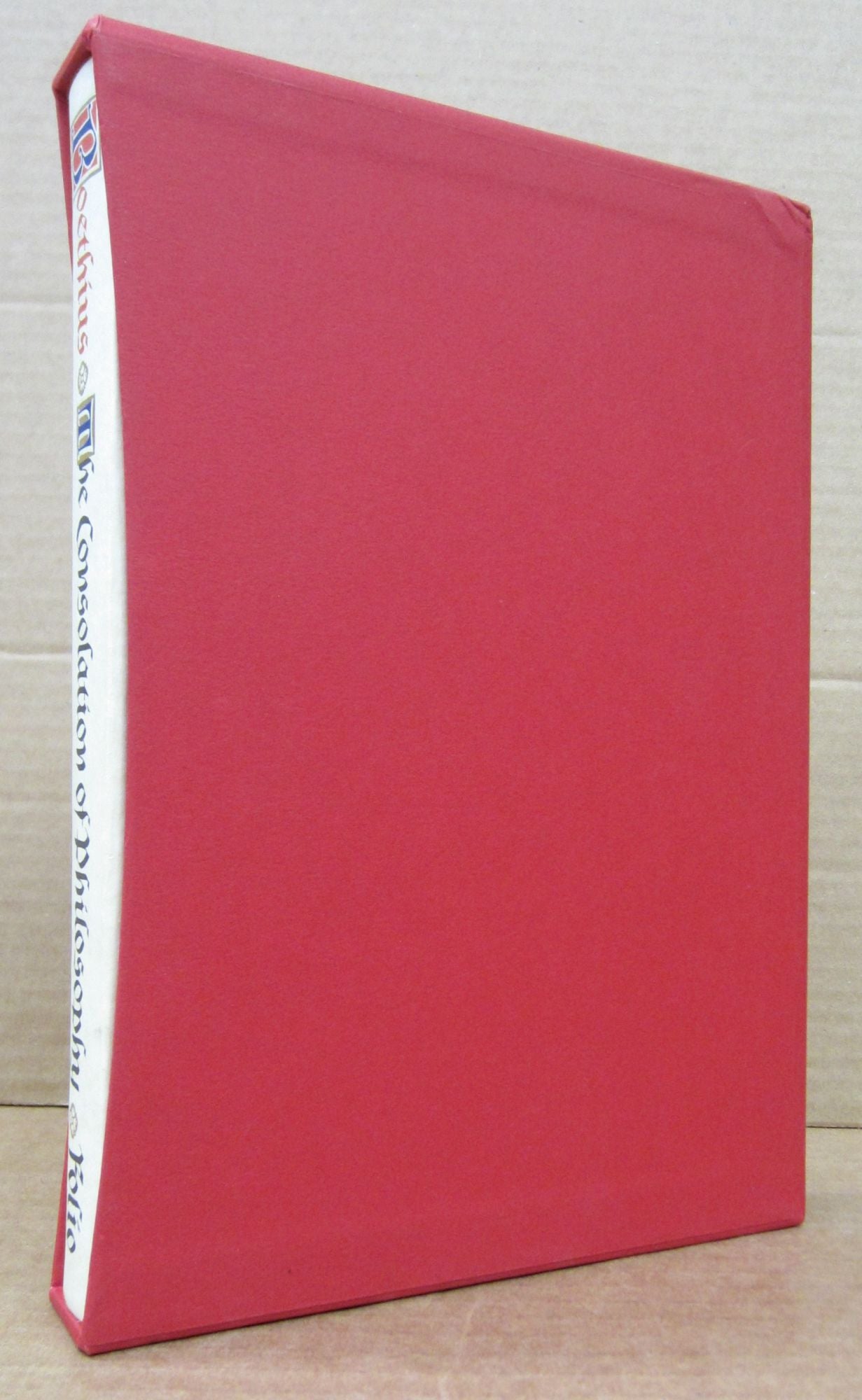 The Consolation of Philosophy by Boethius: Near Fine Hardcover (1998 ...