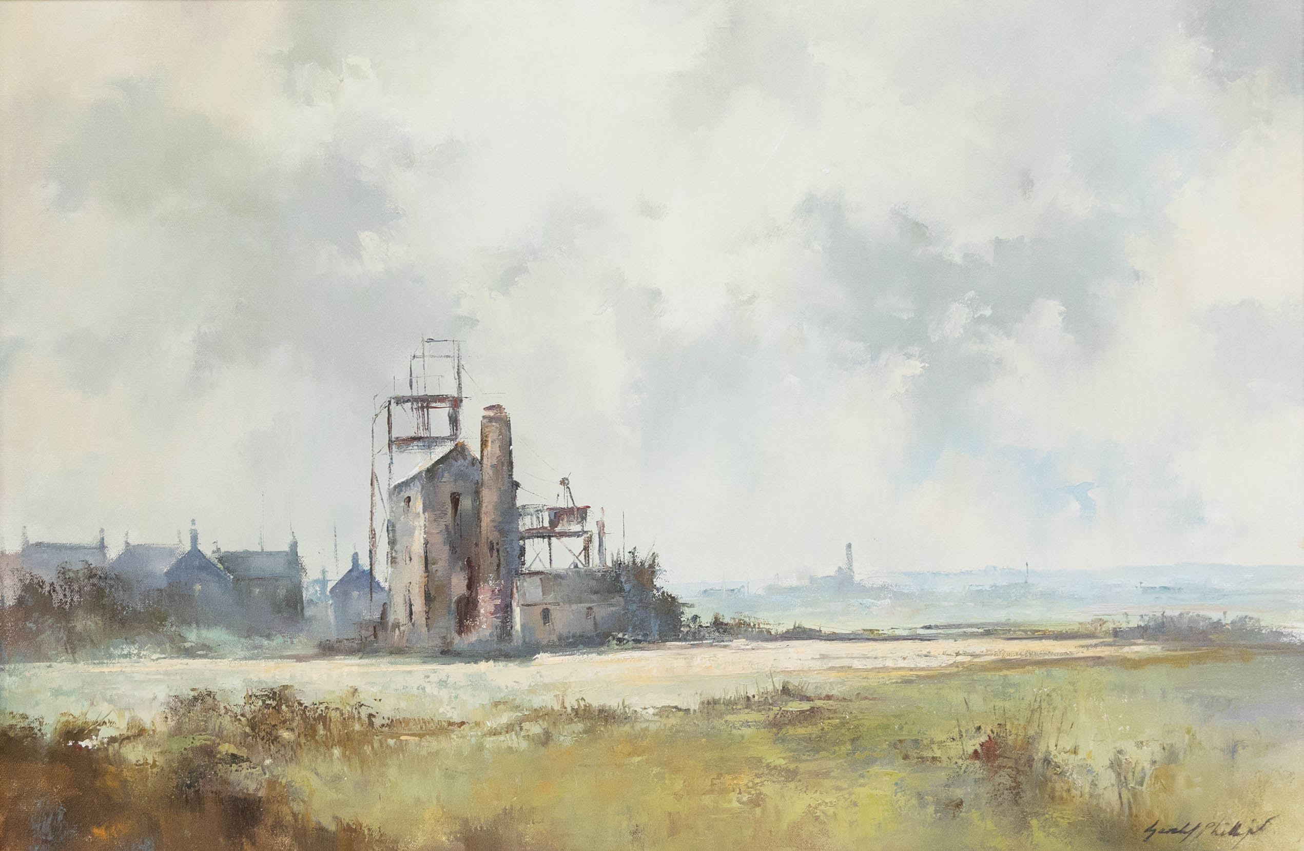 Gerald Phillips - 20th Century Oil, The Old Mill von Gerald Phillips ...