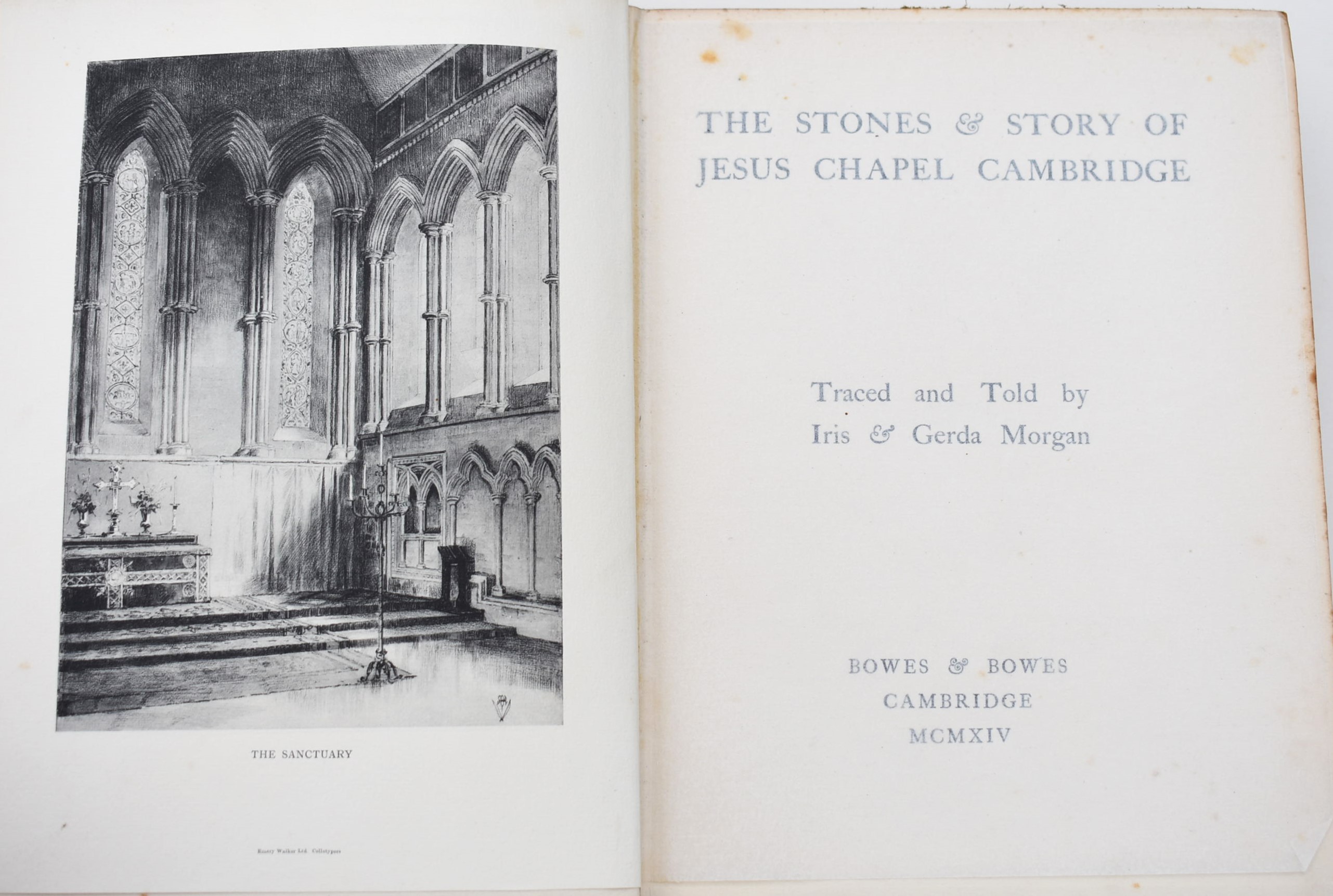 The Stones & Story Of Jesus Chapel Cambridge by Iris & Gerda Morgan ...
