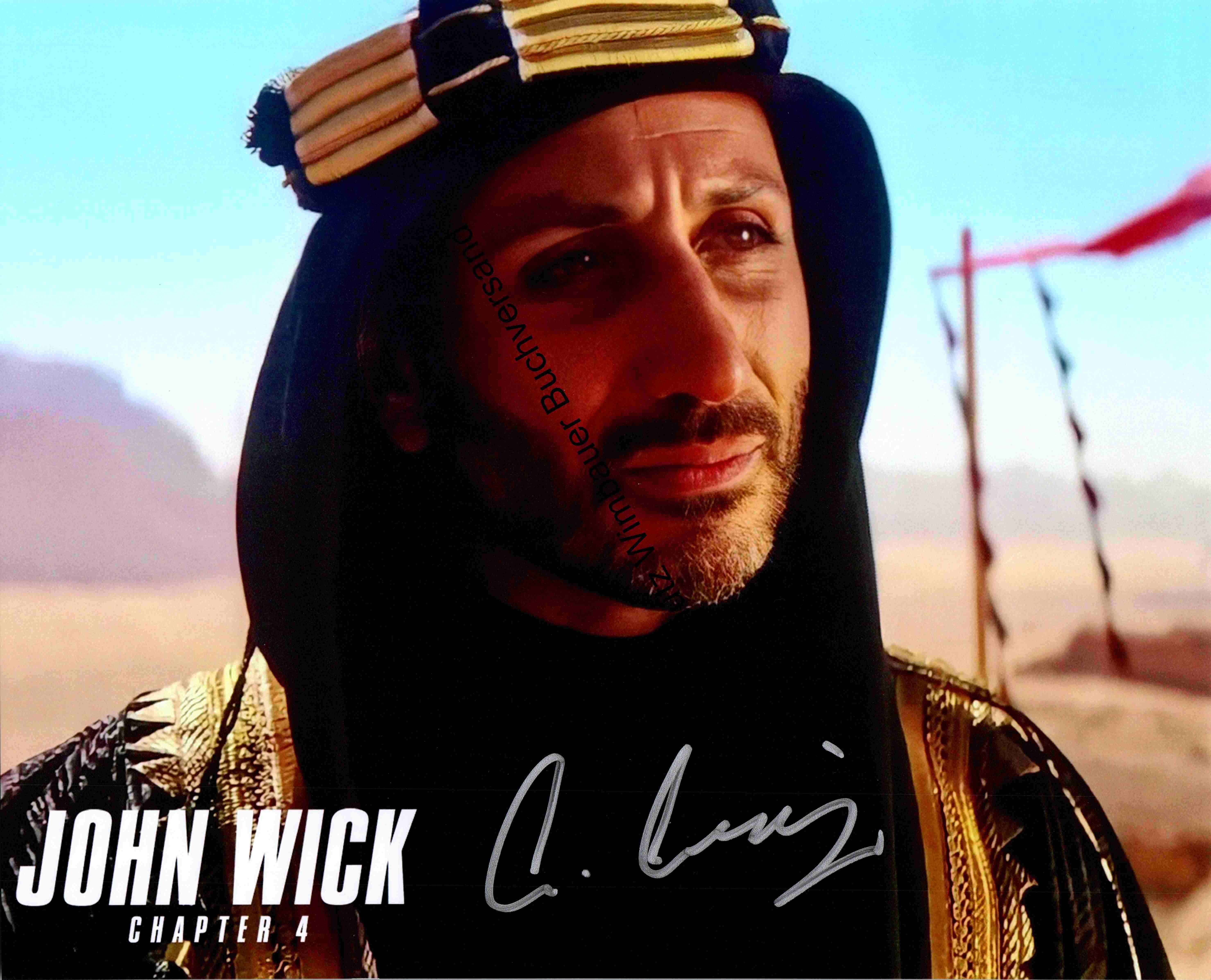 Original Autogramm George Georgiou JOHN WICK CHAPTER 4 The Elder ... Original Autogramm George Georgiou JOHN WICK CHAPTER 4 The Elder ...