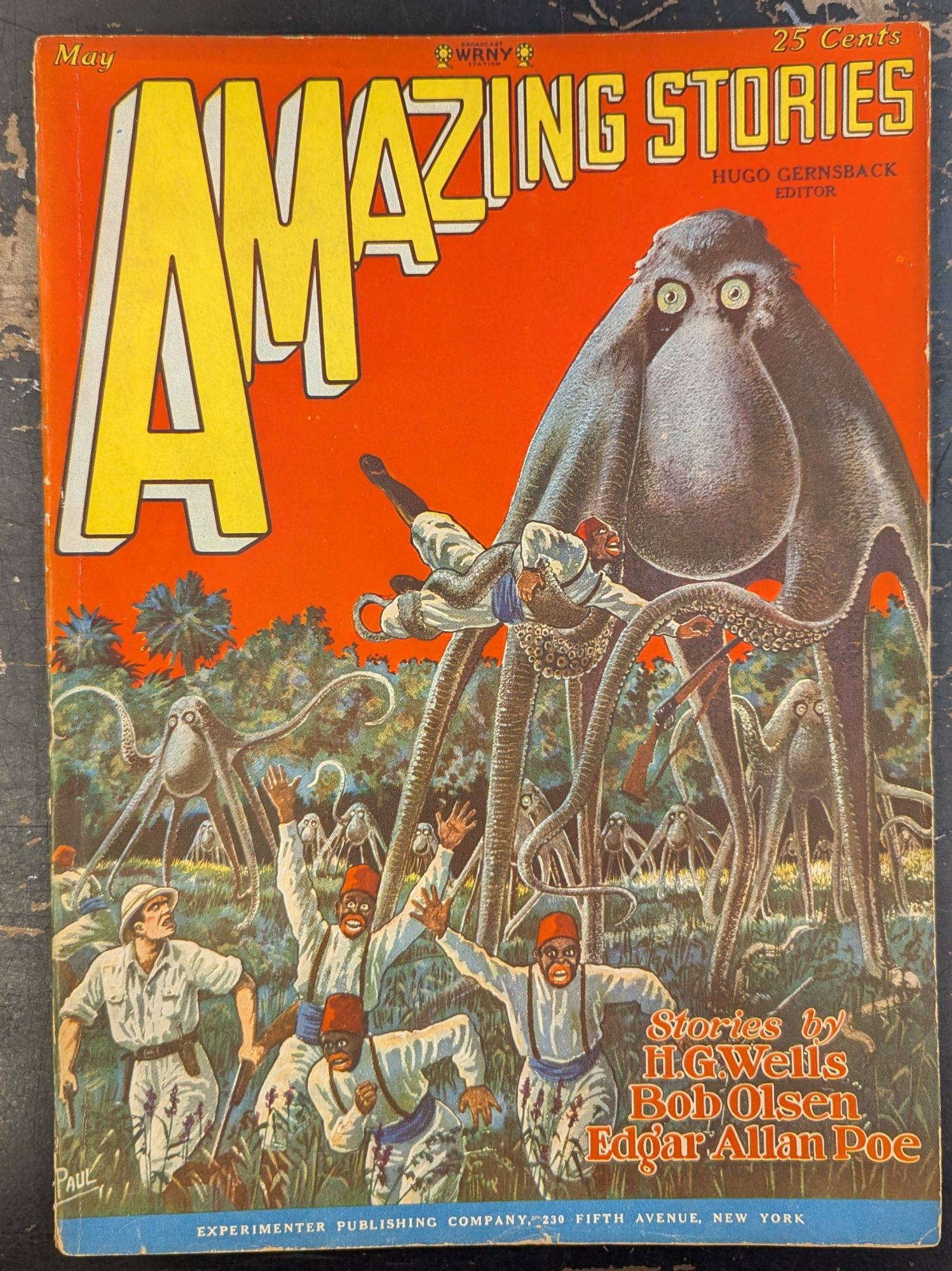 Amazing Stories, May 1928 by Hugo Gernsback (ed): Very good Softcover ...