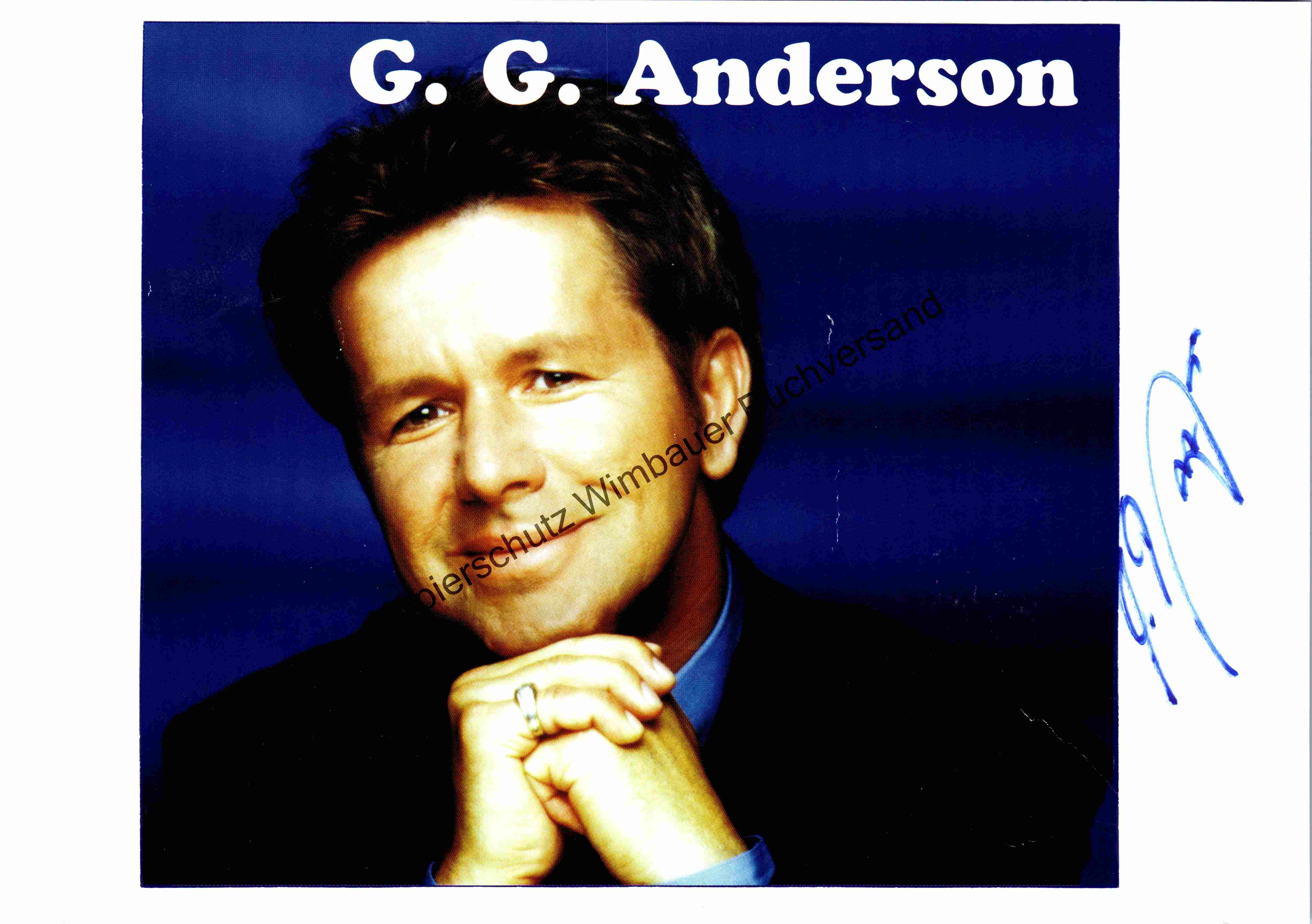 Original Autogramm G.G. Anderson /// Autogramm Autograph signiert ...