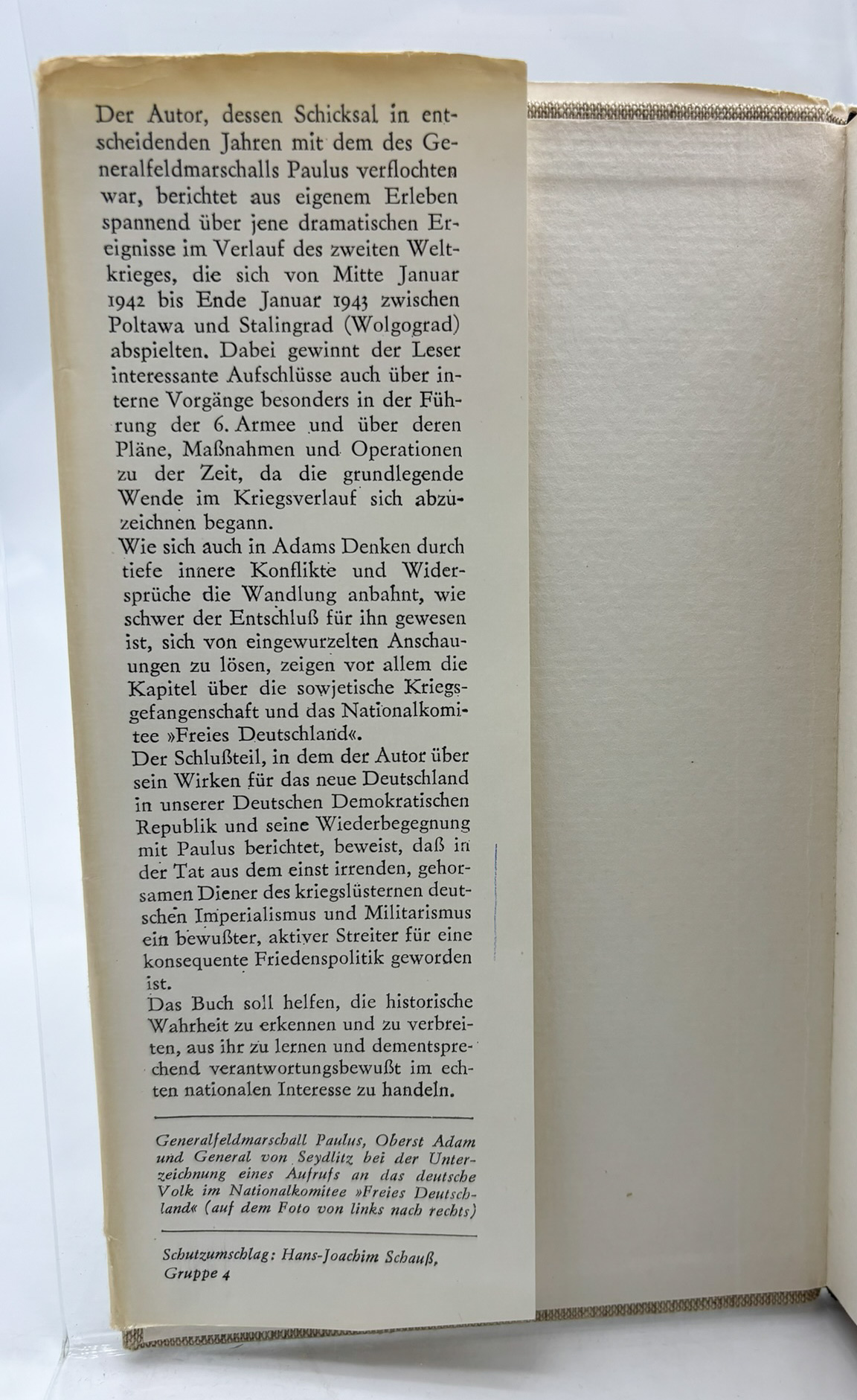 Der schwere Entschluss. [Von]Wilhelm Adam. Ehemaliger 1. Adjutant der 6 ...