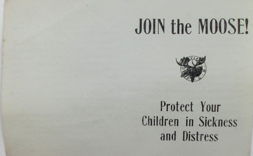 Join the Moose! Protect Your Children in Sickness and Distress ...