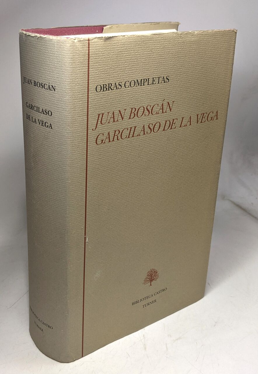 Obra completa de Boscán Juan Garcilaso De La Vega: Very Good (1995) | crealivres