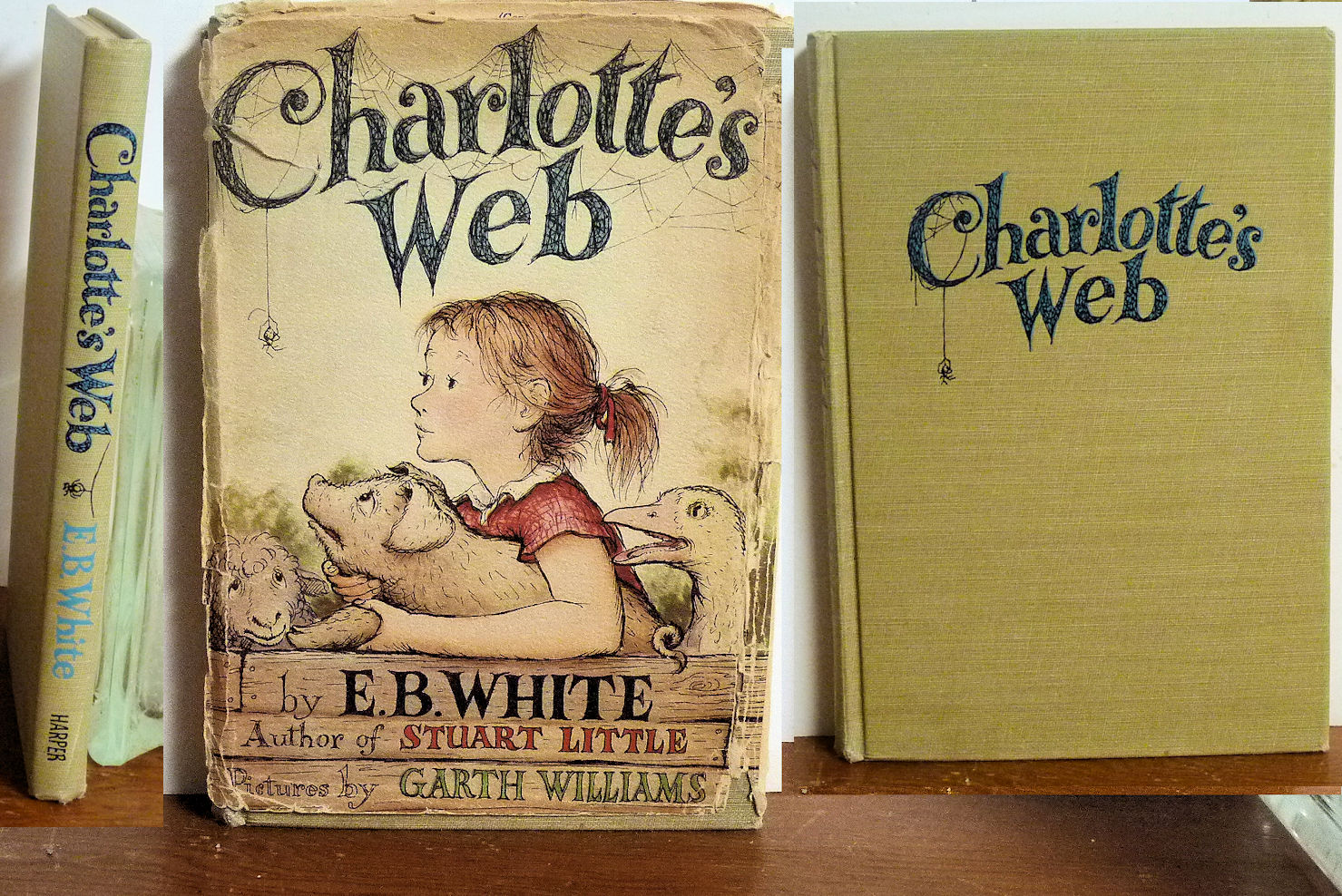 Charlotte's Web by E. B. White: Near Fine Hardcover (1952) 1st Edition ...