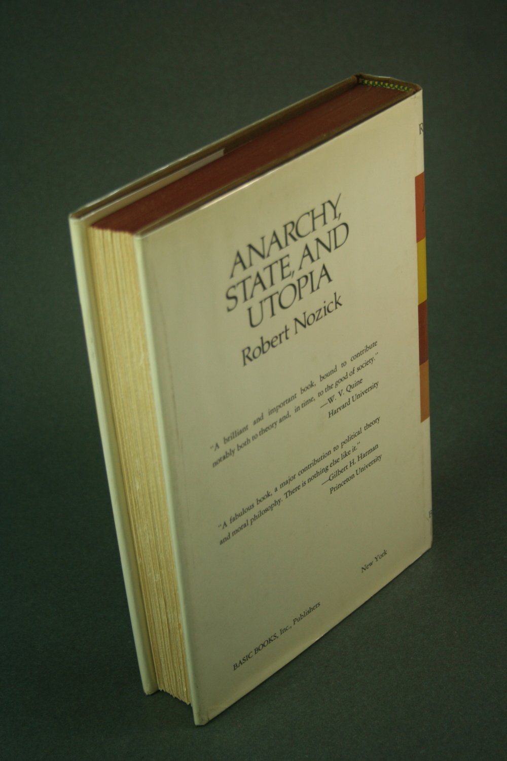 Anarchy, state, and utopia. von Nozick, Robert, 1938-2002 | Steven ...