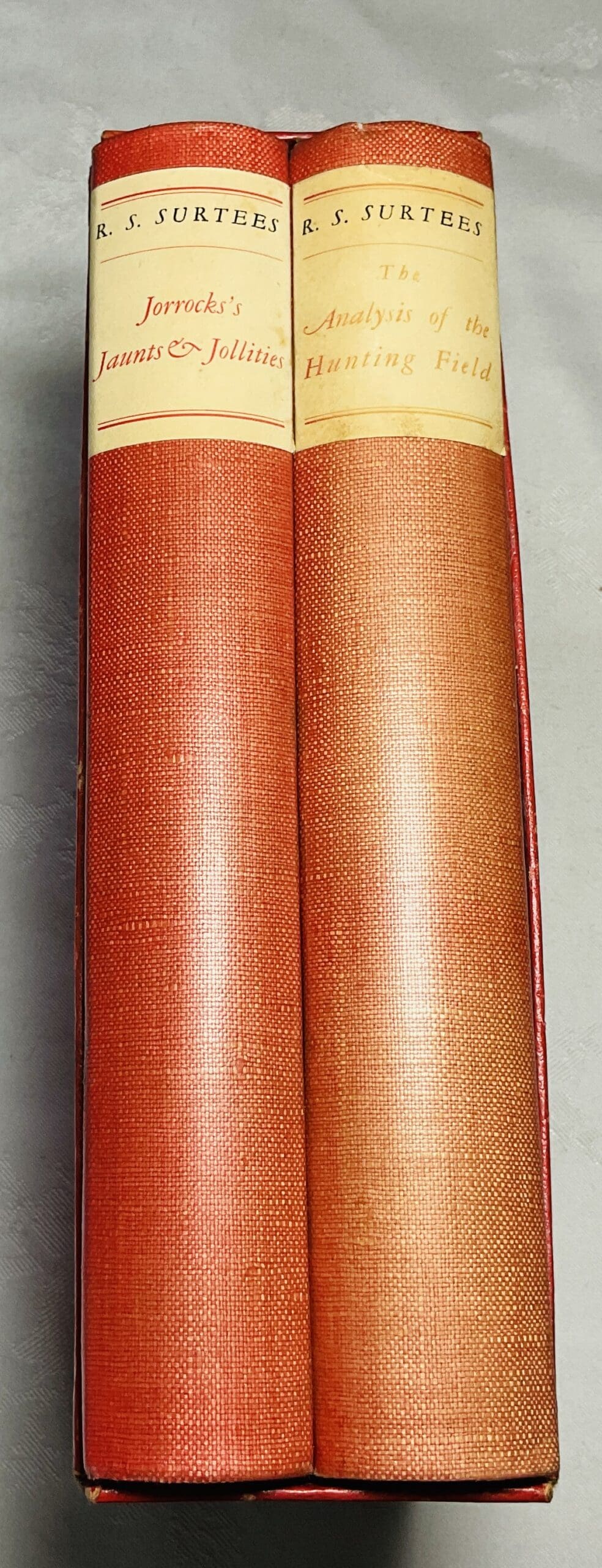 Jorrock's Jaunts & Jollities: The Analysis of the Hunting Field [Two volume numbered limited ...