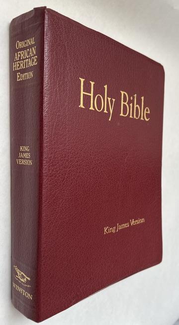 The Original African Heritage Study Bible: King James Version by Felder ...