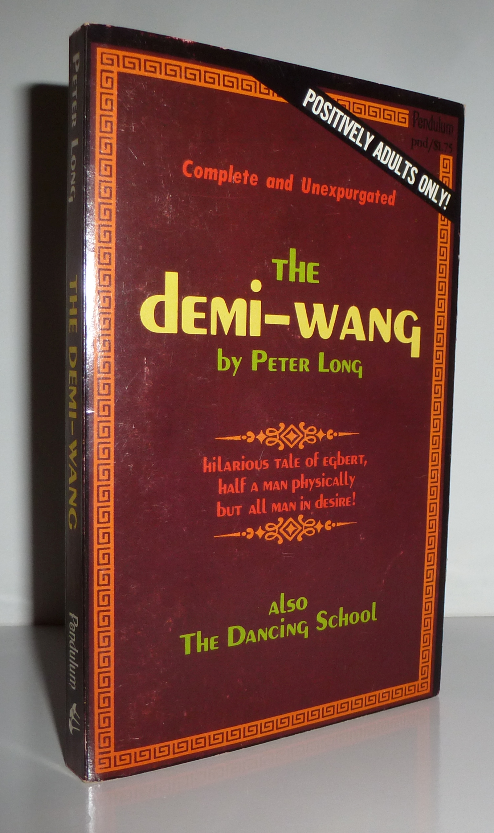 The Demi-Wang by Long, Peter (Gene Fowler): Near Fine Softcover (1968) First edition. | Sekkes ...