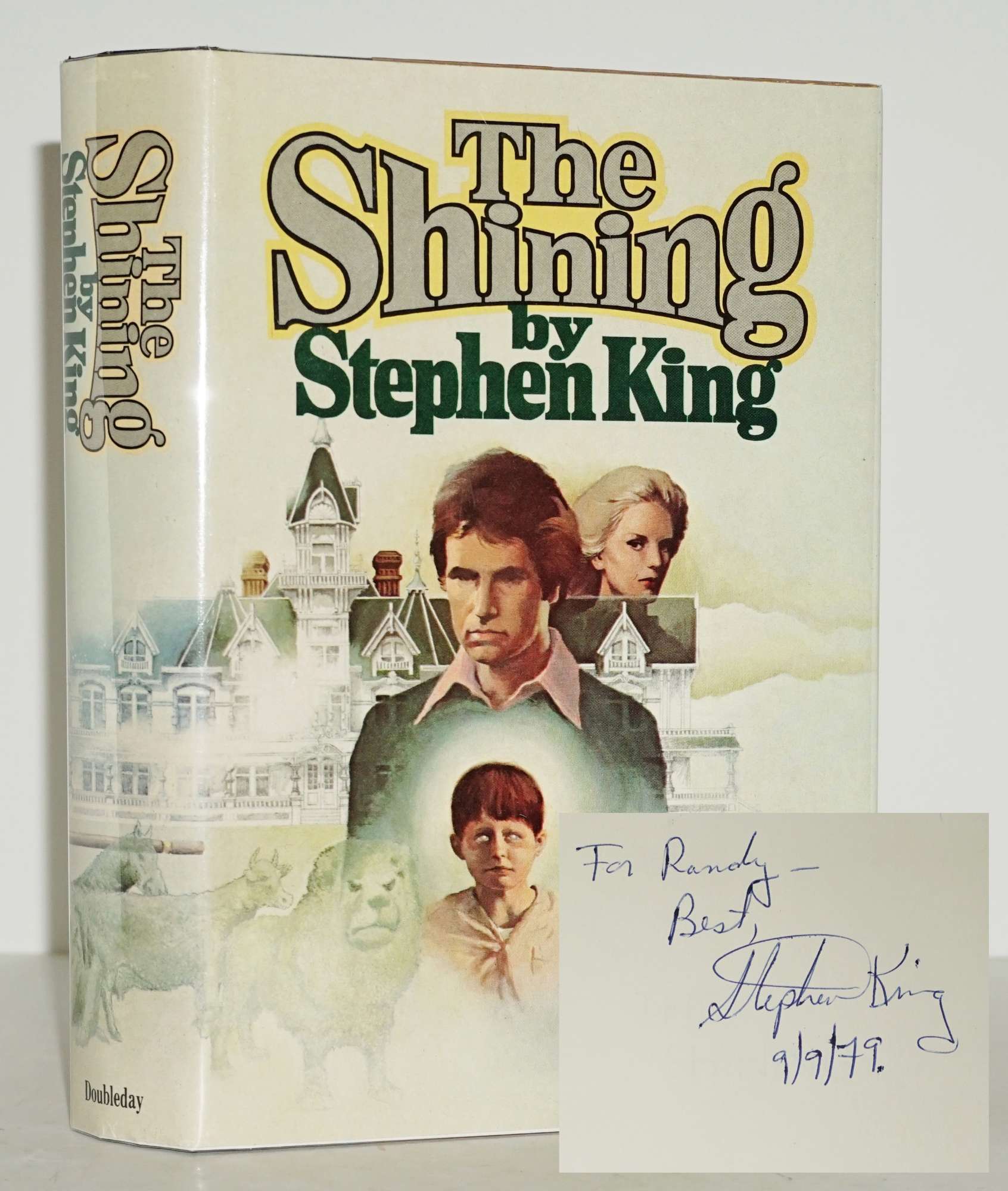 THE SHINING (SIGNED) by STEPHEN KING: Near Fine Hardcover (1977) 1st ...