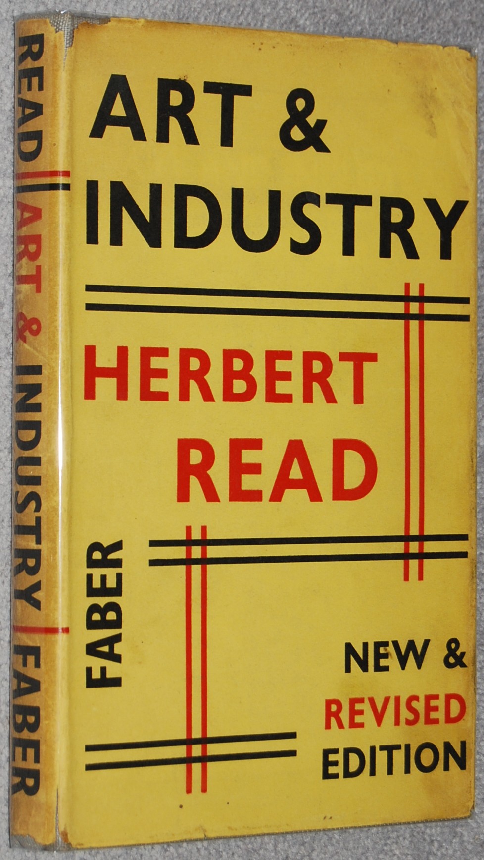 Art and Industry : The Principles of Industrial Design von Herbert Read ...