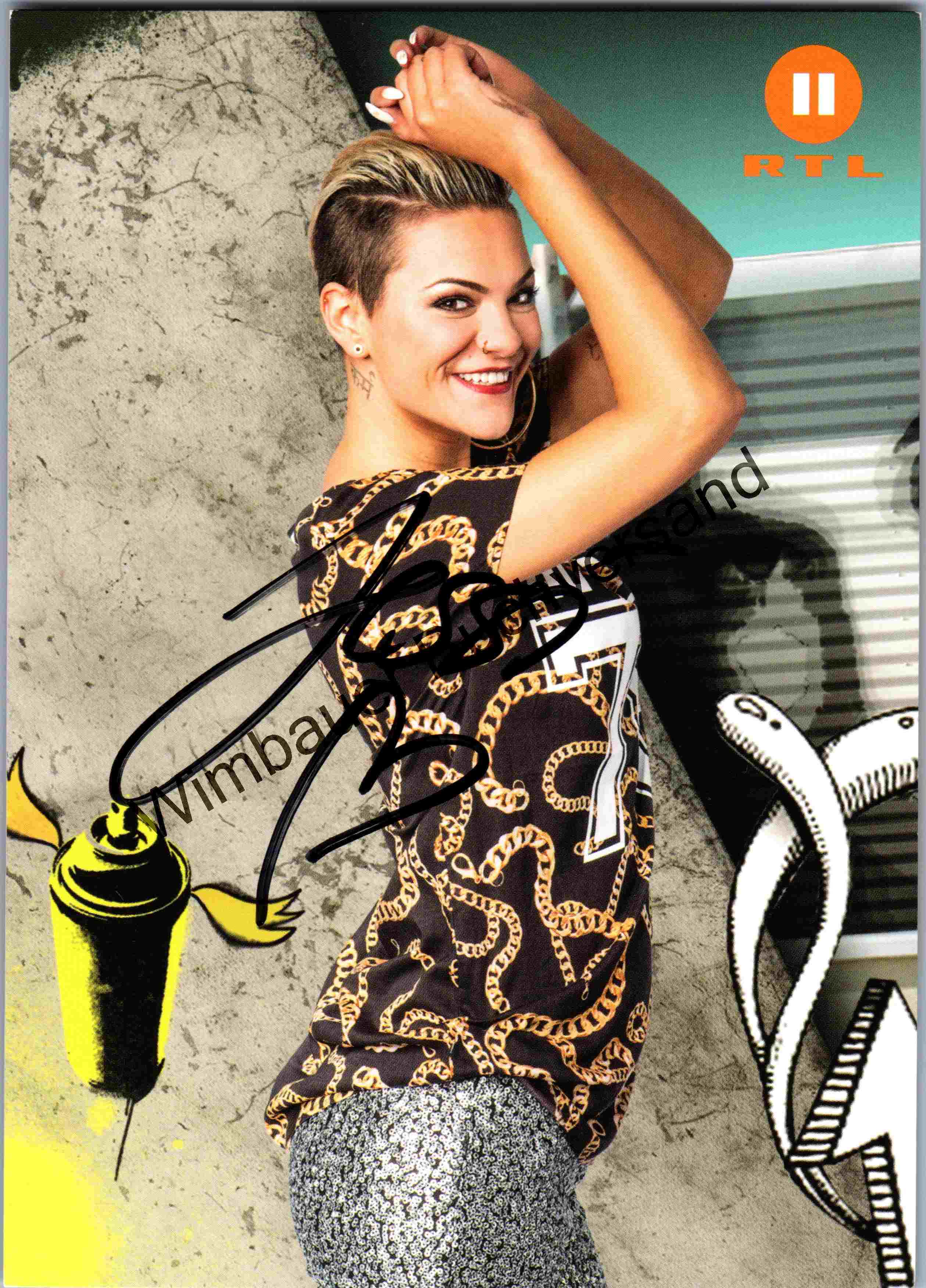 Original Autogramm Chameen von Klepacki "Jessica" Berlin Tag und Nacht ...