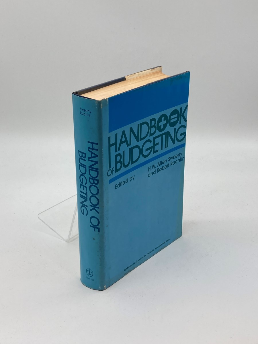 Handbook of Budgeting von Allen Sweeny And Robert Rachlin: Very Good ...