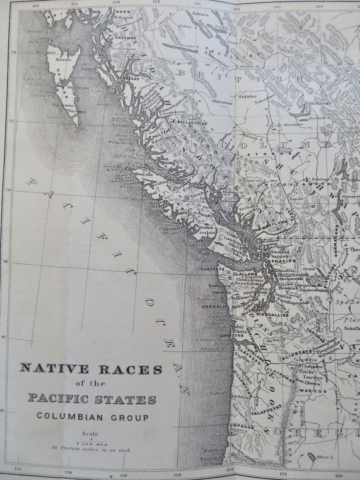 Pacific Northwest Indigenous Peoples Vancouver Washington 1875 ...